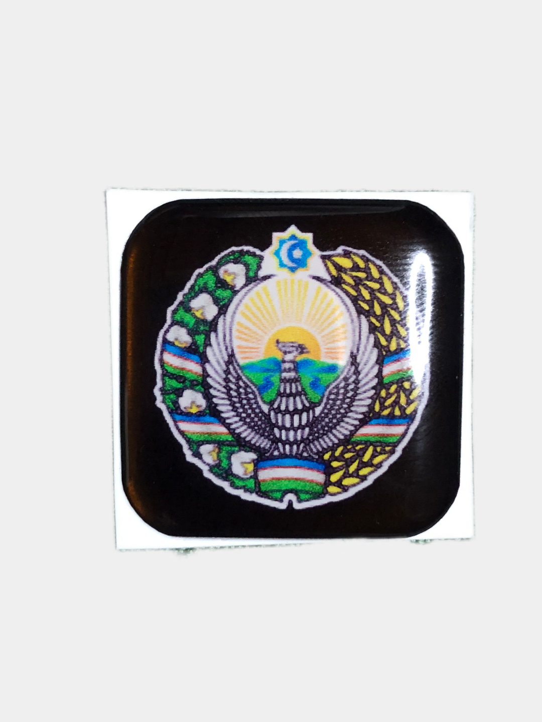 3D stikerlar, 3D telefon stikerlari "Gerb, bayroq"ni arzon narxda sotib ...