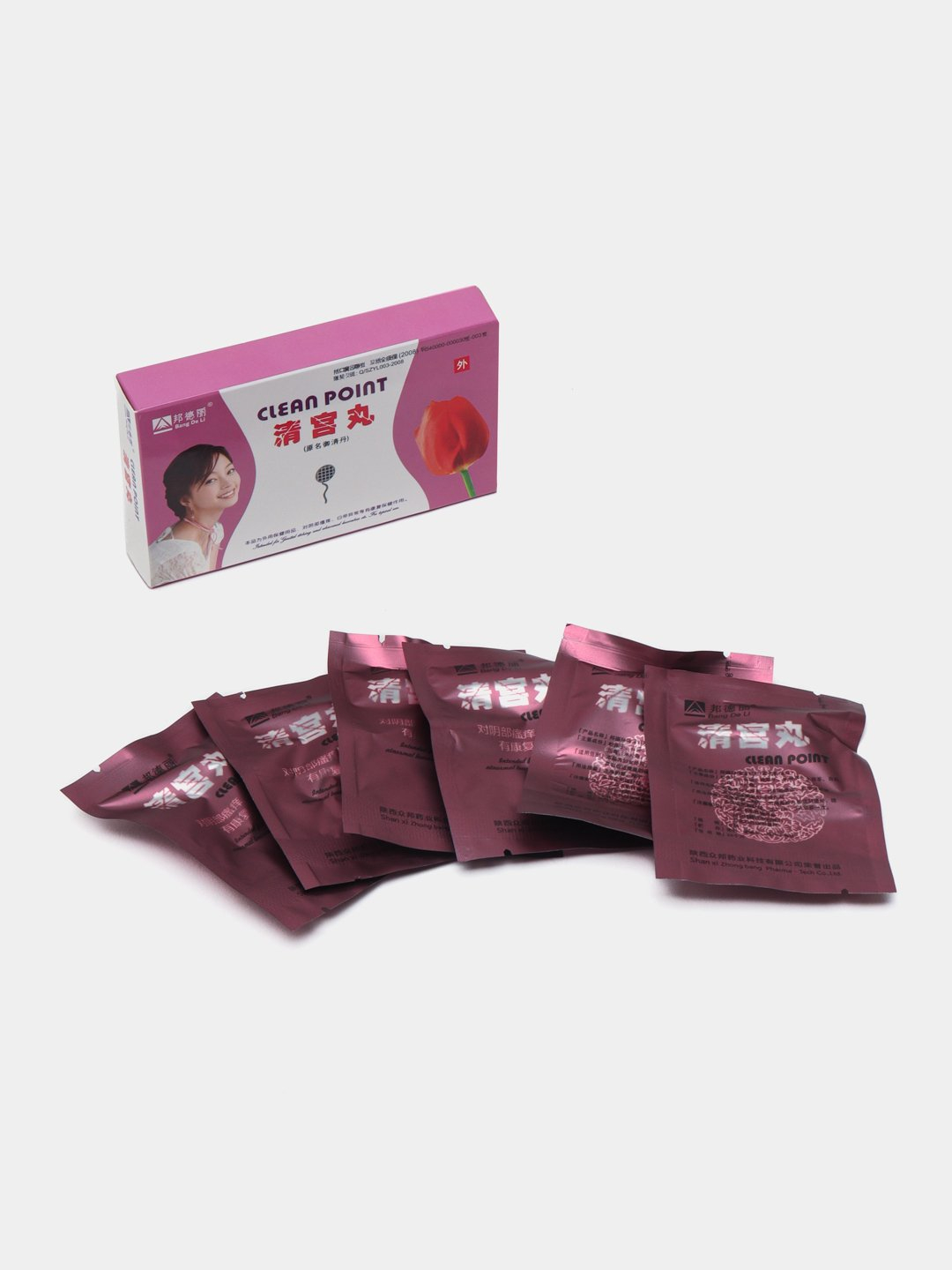 Тампоны CLEAN POINT, лечебные, китайские, Фитотампоны, Лола 6 шт купить по низким ценам в ...