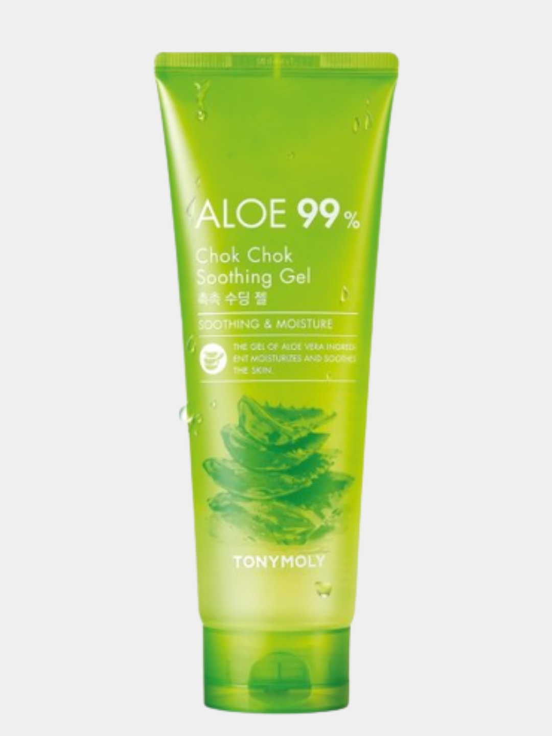 Успокаивающий гель для лица и тела Tony Moly Aloe 99% Chok Chok, 250 мл ...