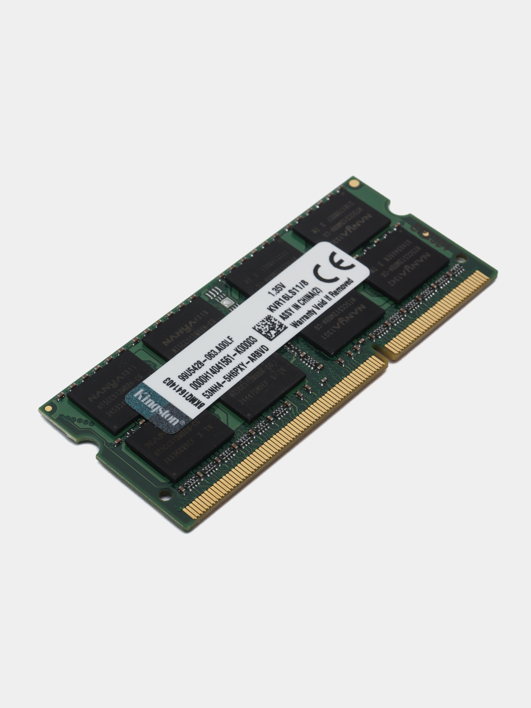 Оперативная память Kingston 8 ГБ Ddr3 1600 МГц Sodimm для ноутбука