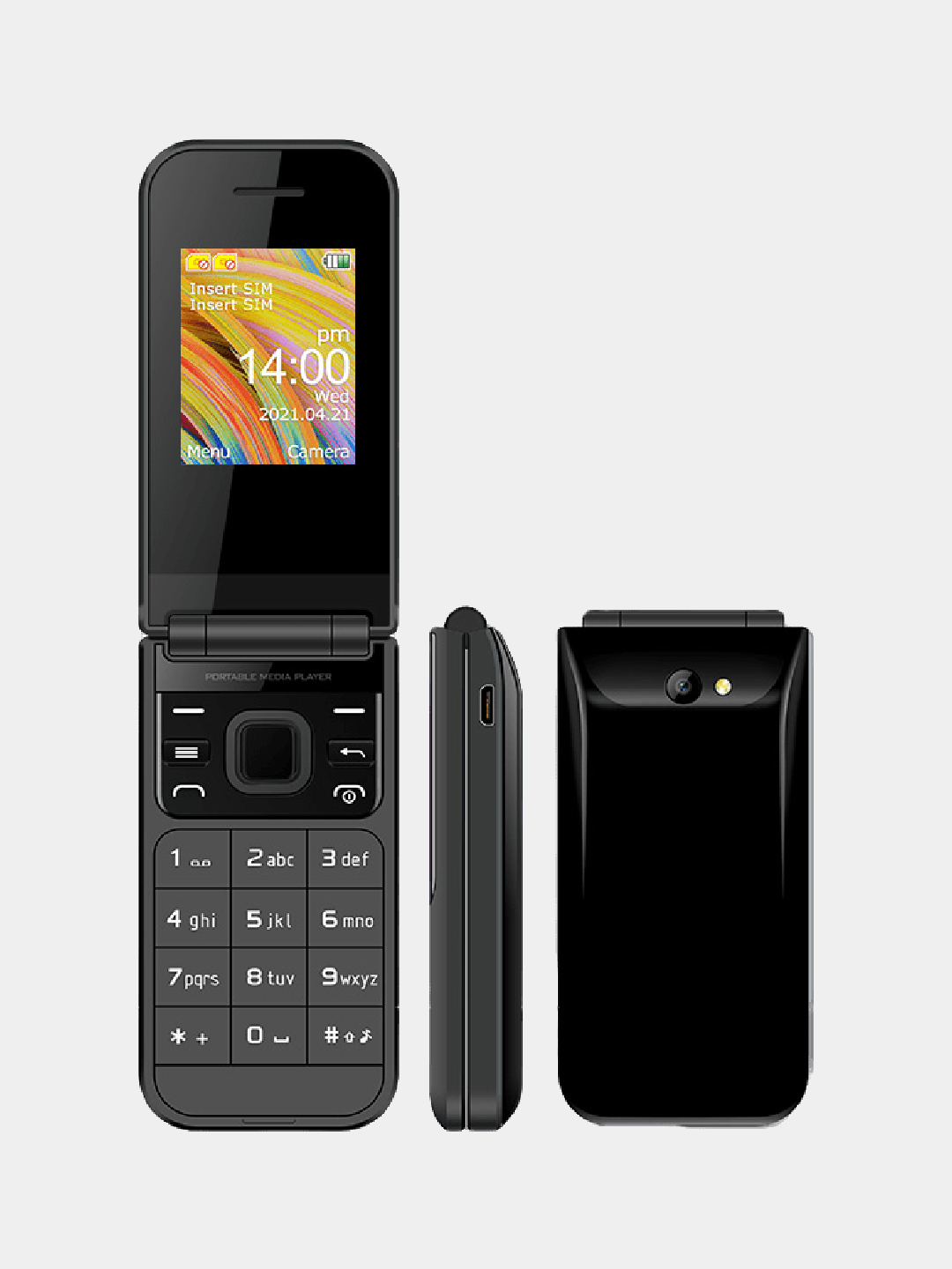 Кнопочный телефон Nokia 2720 Flip Mini GSM Dual SIM купить по низким ...