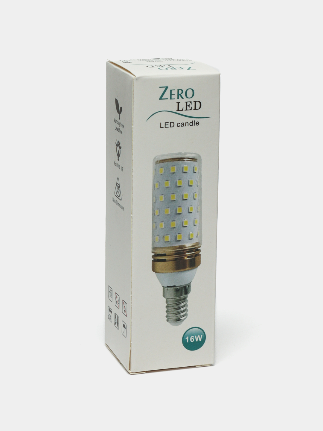 Энергосберегающая Zero Led Лампа E27- Белый Свет, Ударопрочная, До ...