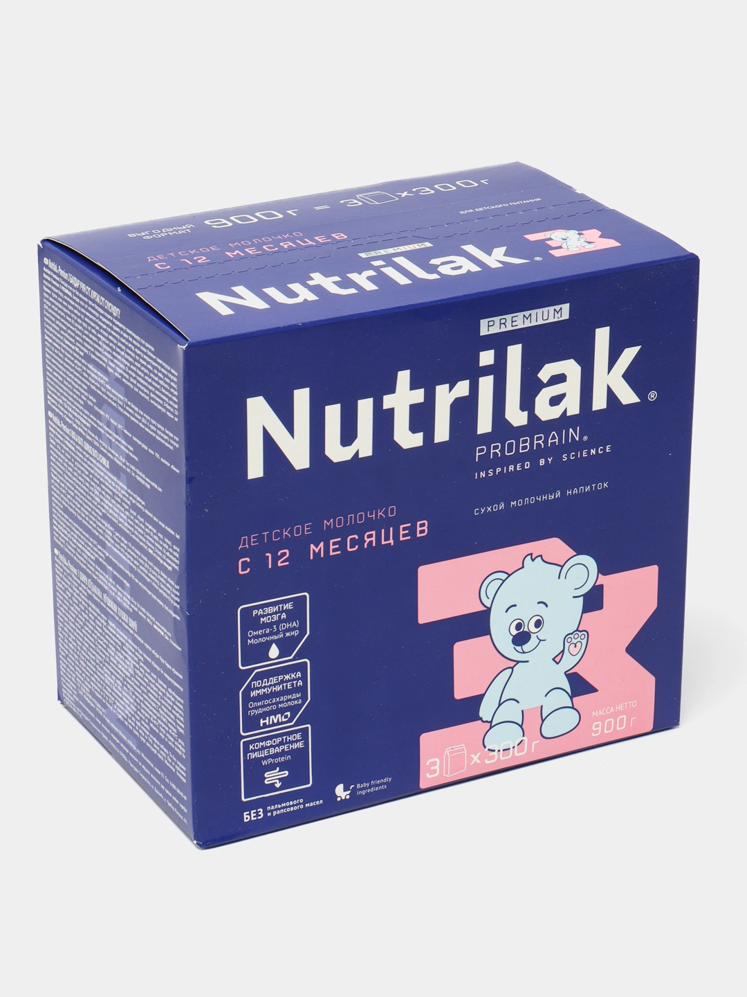 Детский сухой молочный напиток Nutrilak Premium 3, 900 гр купить по ...