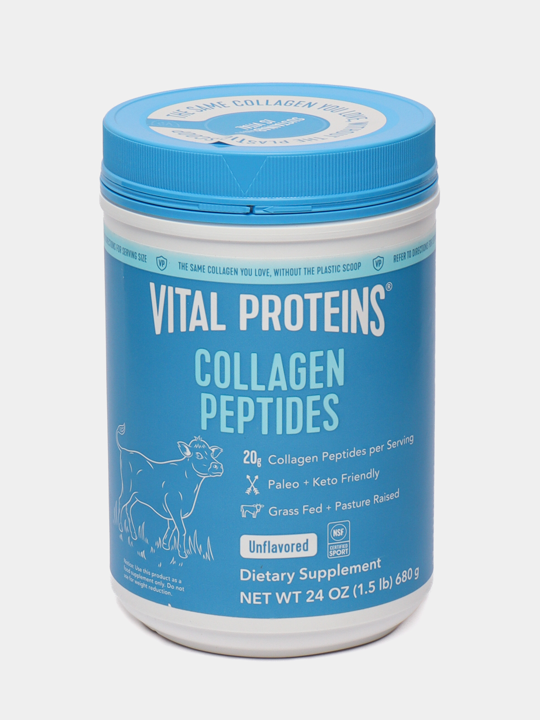 Пептиды коллагена Vital Proteins, 24 oz, 680 г купить по низким ценам в ...