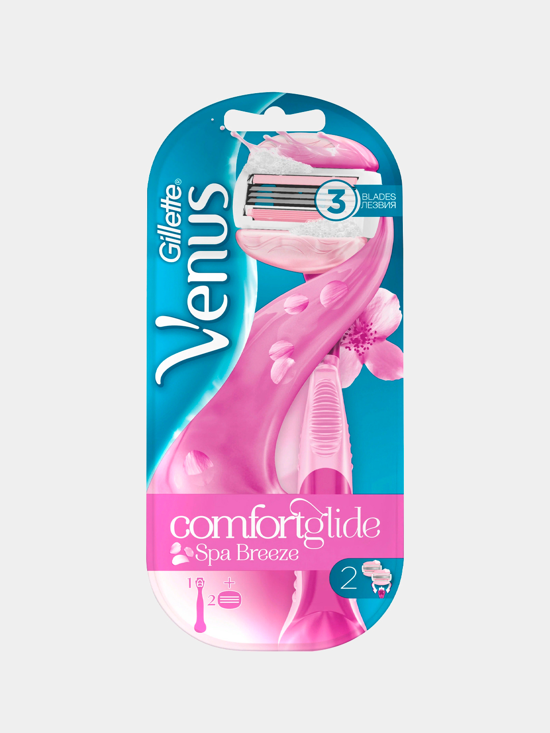 Станок для бритья Gillette Venus Breeze купить по низким ценам в ...