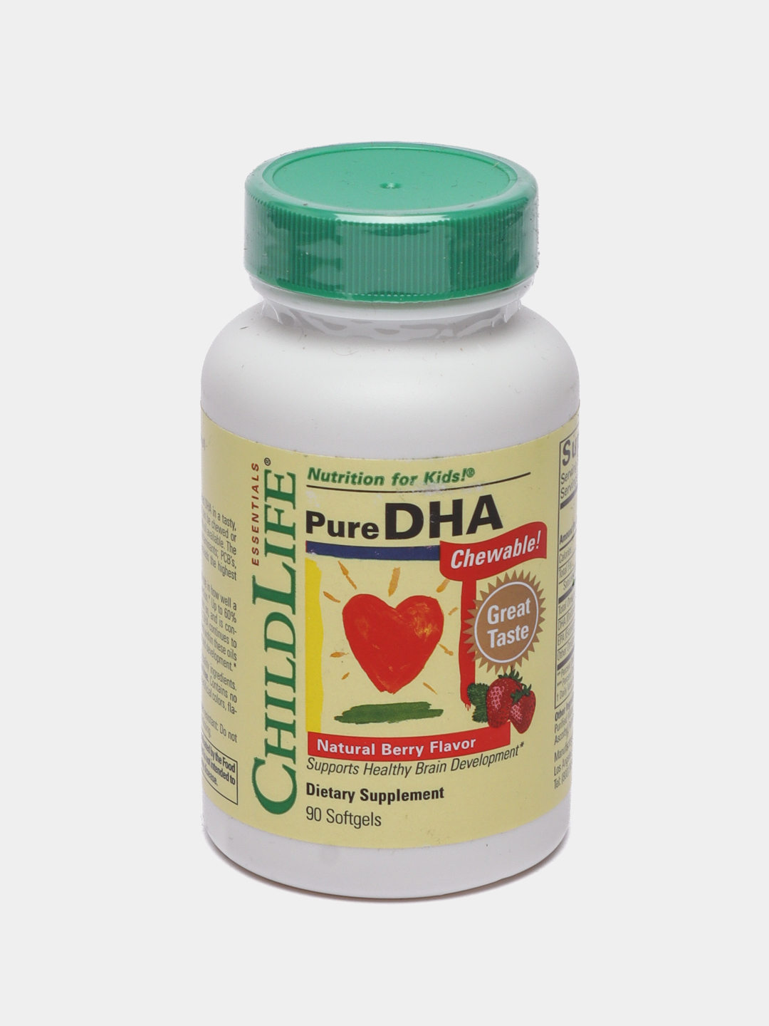 Детская омега 3 Pure DHA Childlife, 90 мягких капсул купить по низким ...