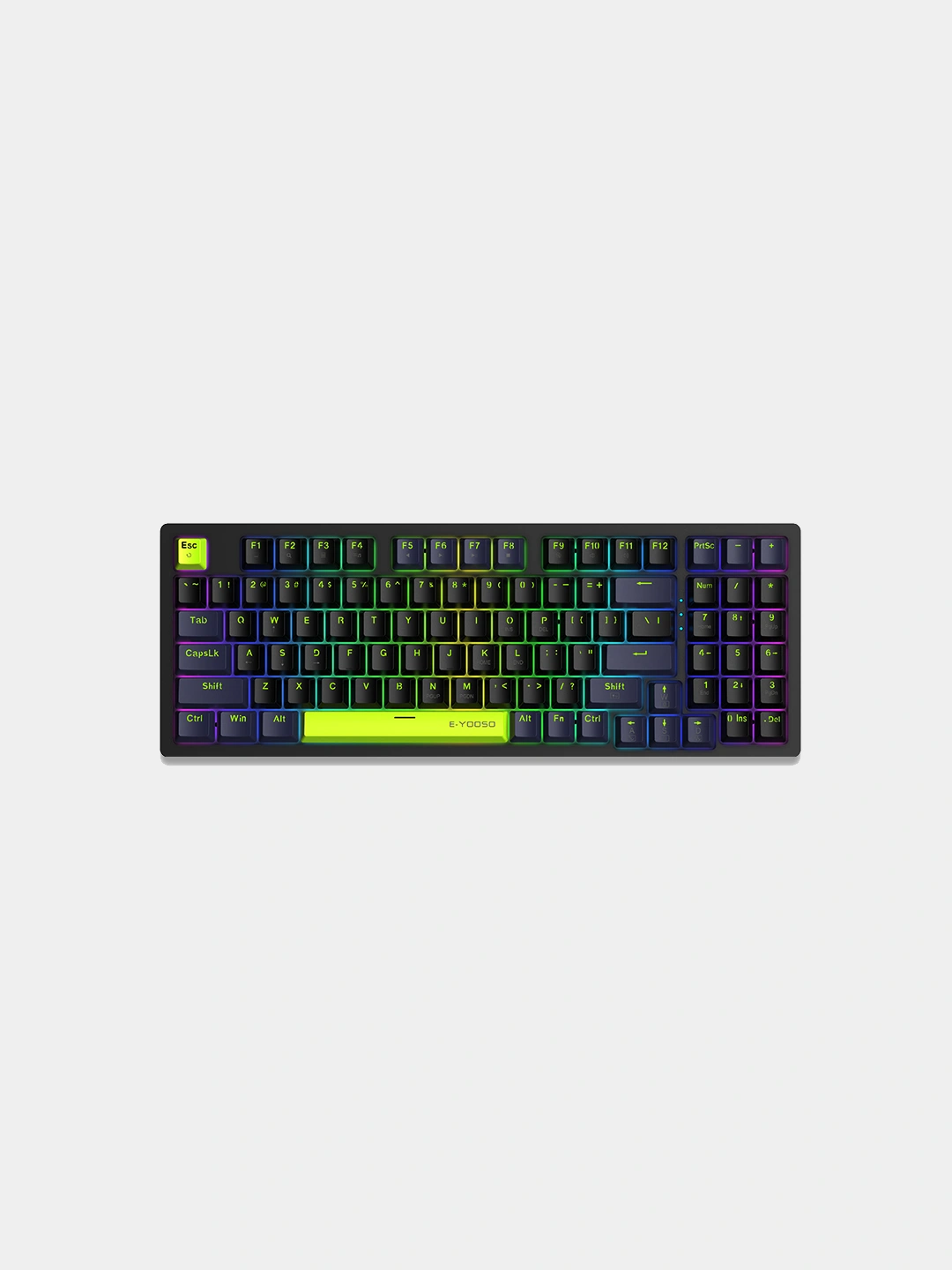E-YOOSO Z94 механическая проводная игровая клавиатура USB Type C, с 94 ...