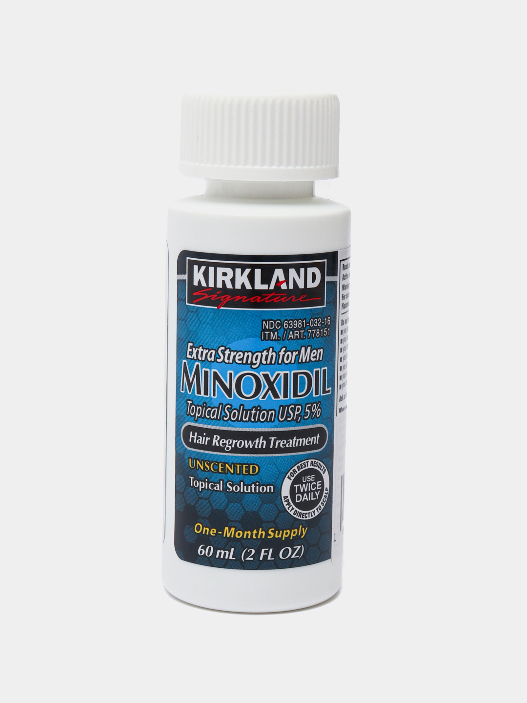 Масло Миноксидил Minoxidil 5 Usa для роста бороды и волос 60 мл