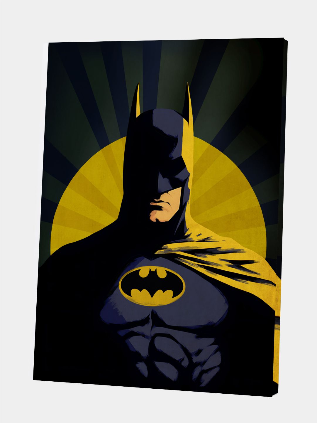 Poster-portret Batman, Temir odam, Xalk, O'rgimchak odam, Supermen ...