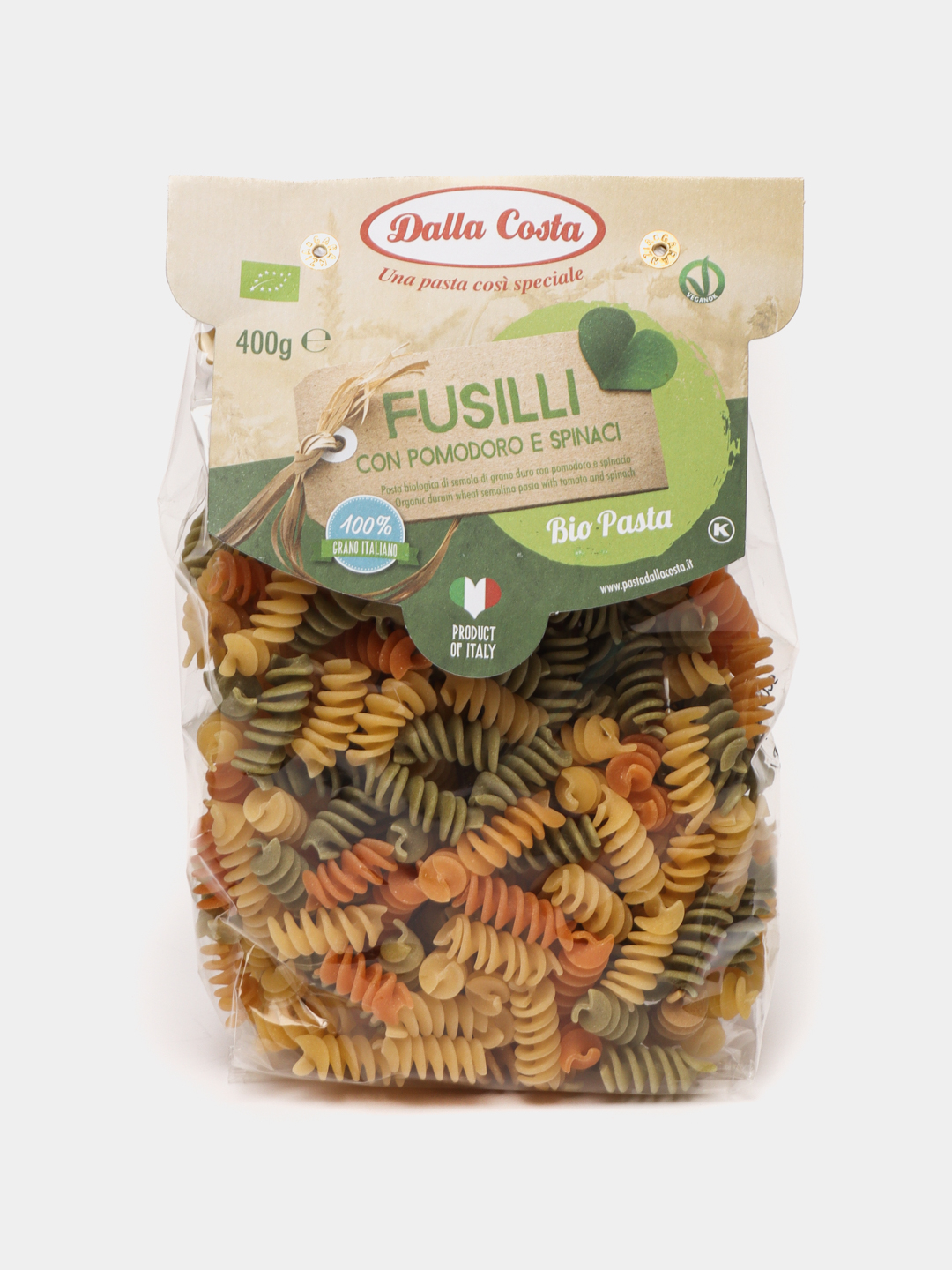 Макароны БИО паста, Фузилли, 400 г за 46990 сум со скидкой 10%. Uzum Market