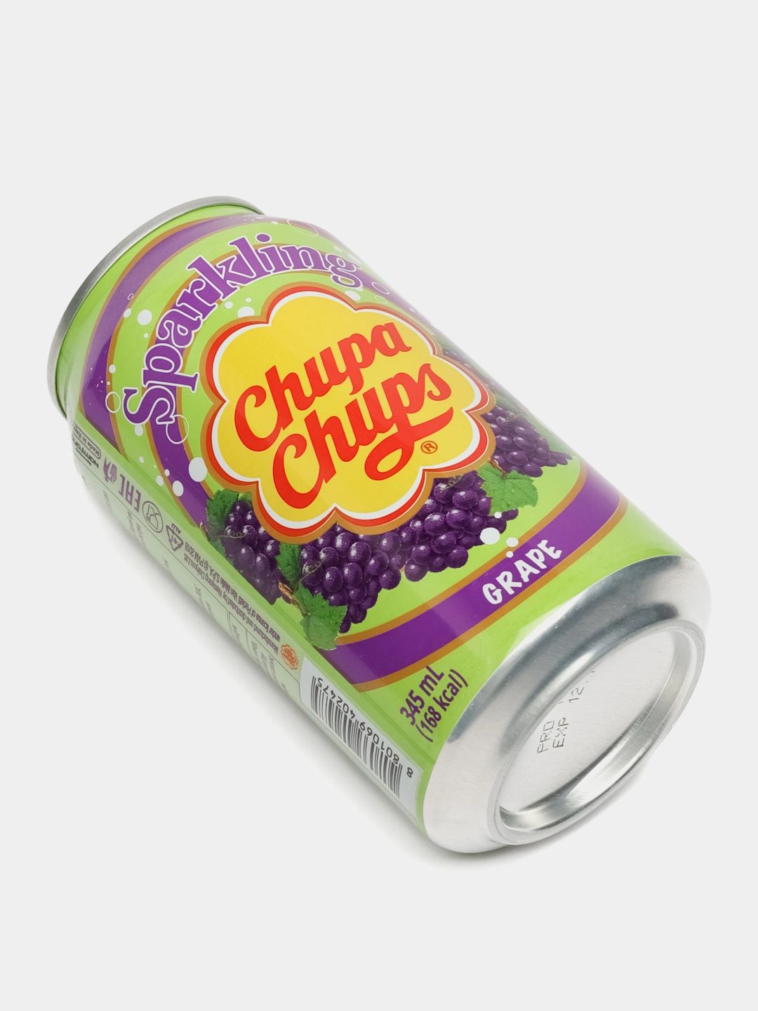 Газированный напиток со вкусом винограда Chupa Chups Grape, 345 мл ...