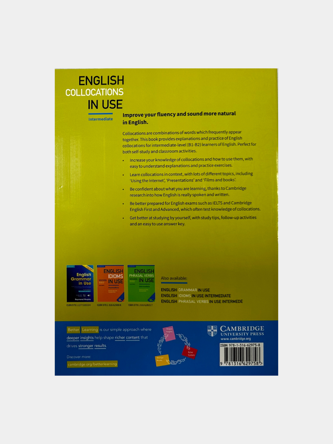 English Collocations in Use Intermediate Book by Michael McCarthy ...