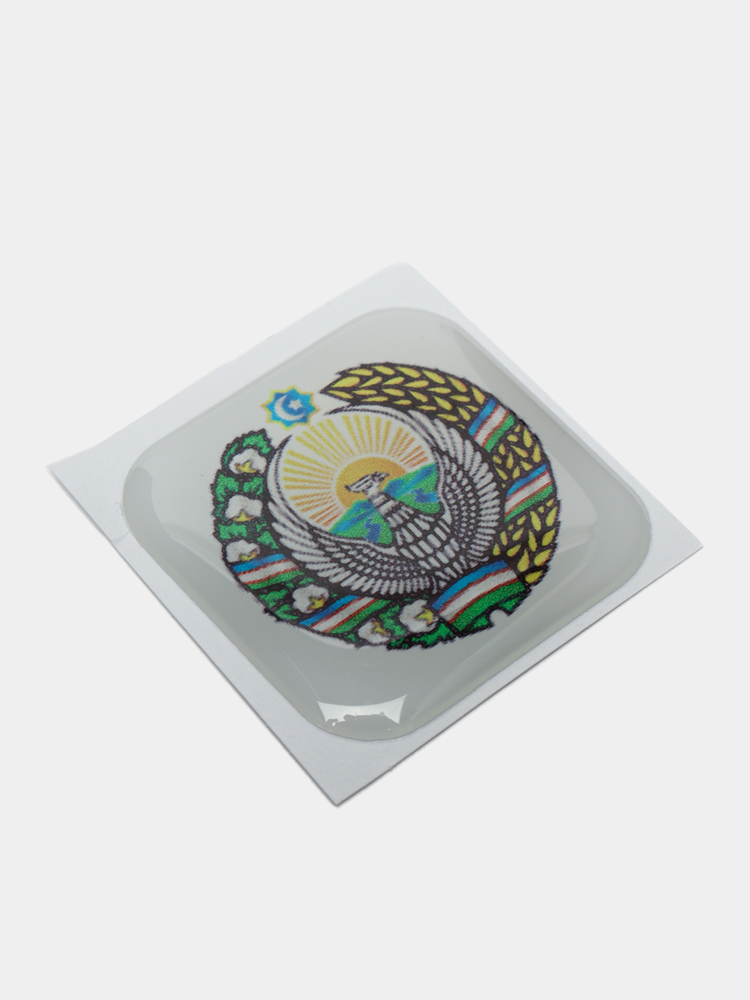 3D stikerlar, 3D telefon stikerlari "Gerb, bayroq"ni arzon narxda sotib ...