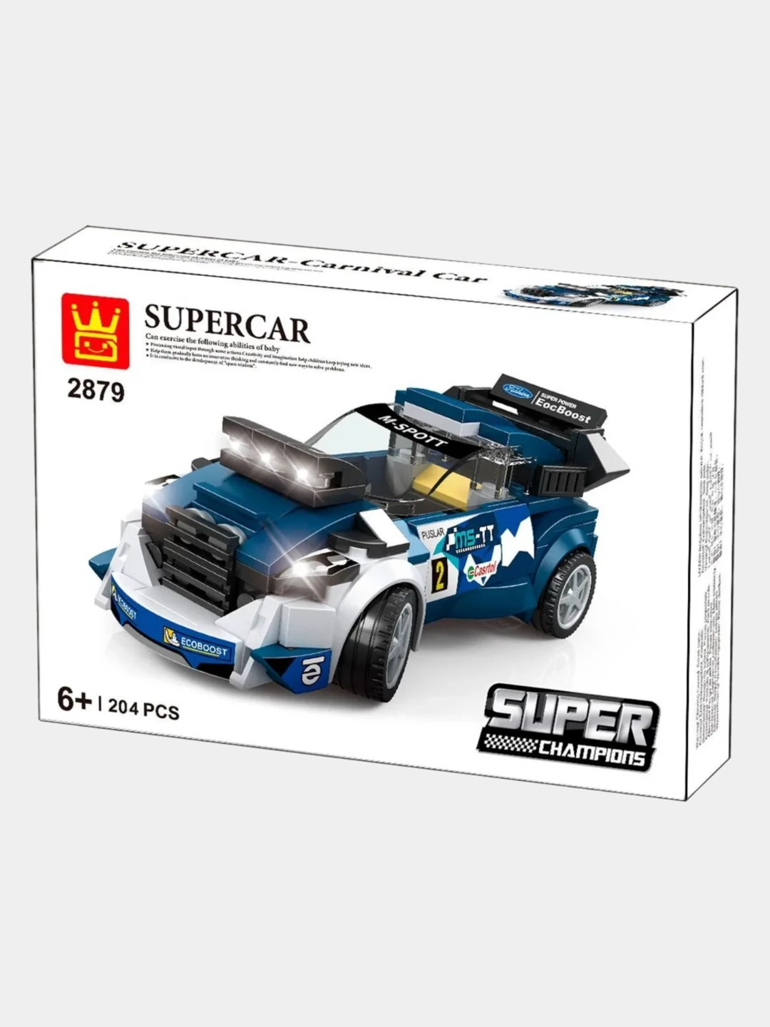 Конструктор лего Wange Суперкар спортивная машина гоночная 2879 lego ...