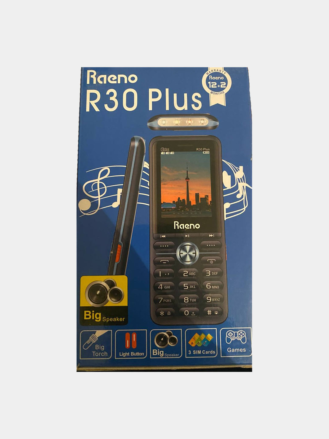 Мобильный телефон Raeno R30 Plus купить по низким ценам в интернет ...