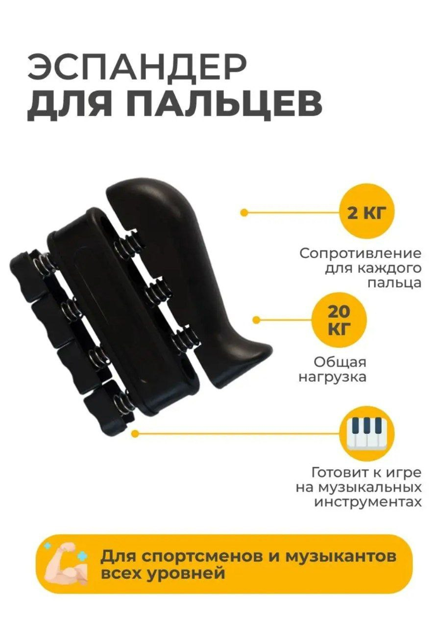 Эспандер кистевой, набор кистевых эспандеров пружинный для рук пальцев ...