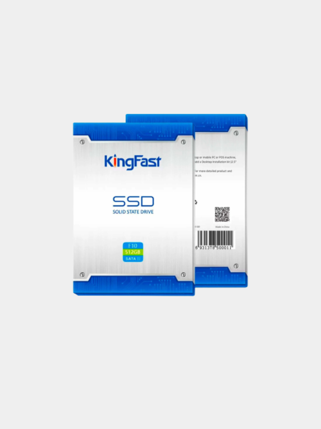 SSD накопитель Kingfast SATA F10-SATA3, 512 Гб, 256 Гб, 128 Гб купить ...