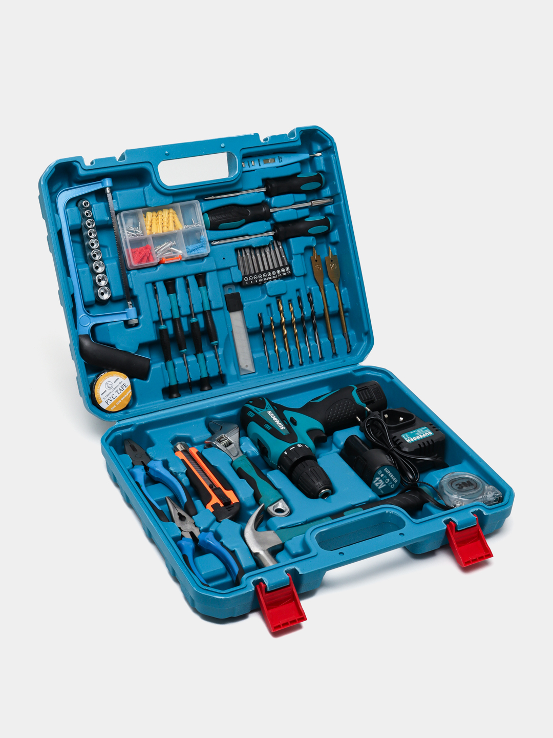 Аккумуляторная дрель-шуруповерт Supergen Hammer Tools 12V, 128 ...