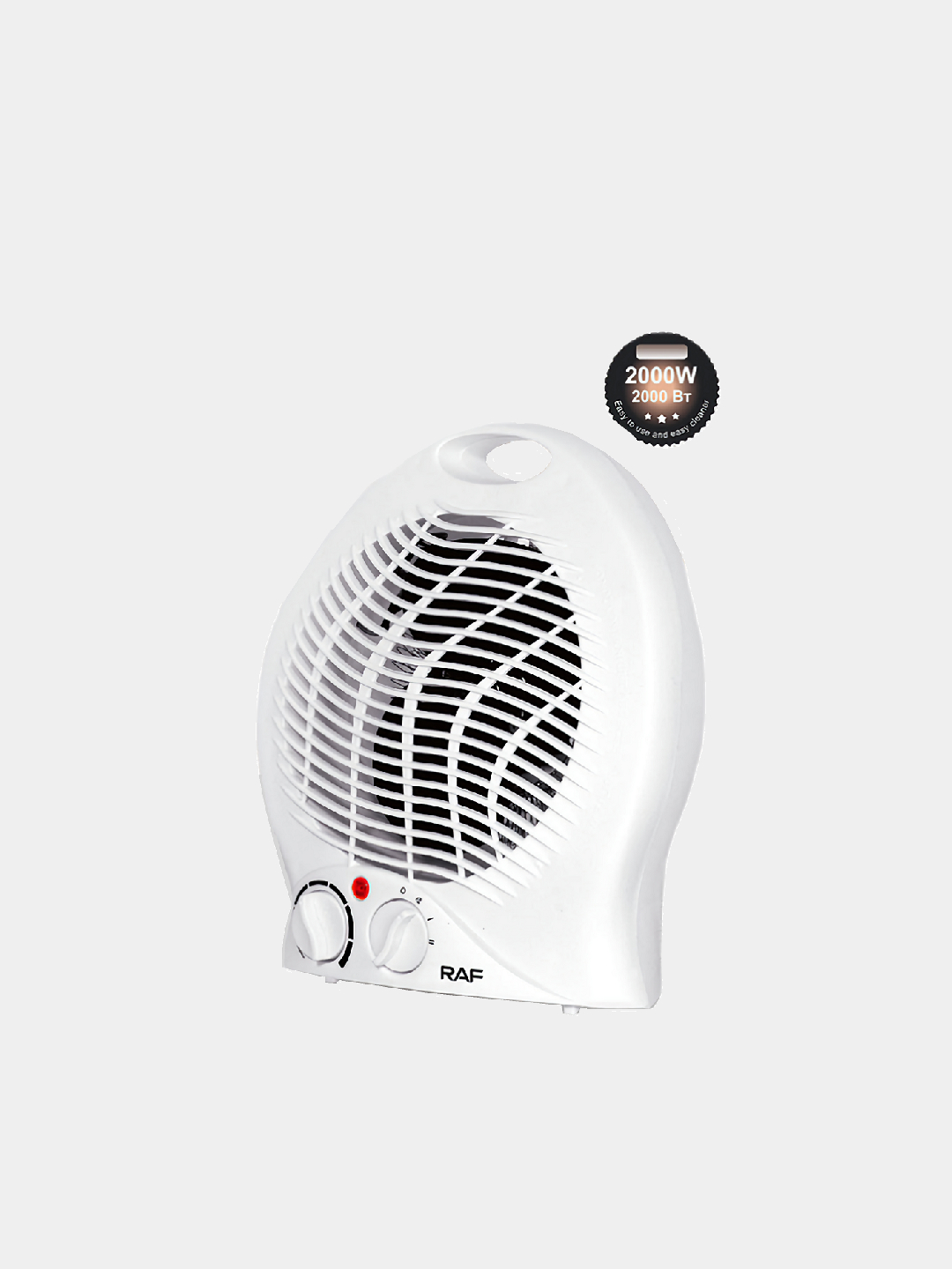 Ventilyatorlili isitgich RAF R.1180, o'rnatish, stol ustiga va polga elektr, 2000 Vtni arzon ...