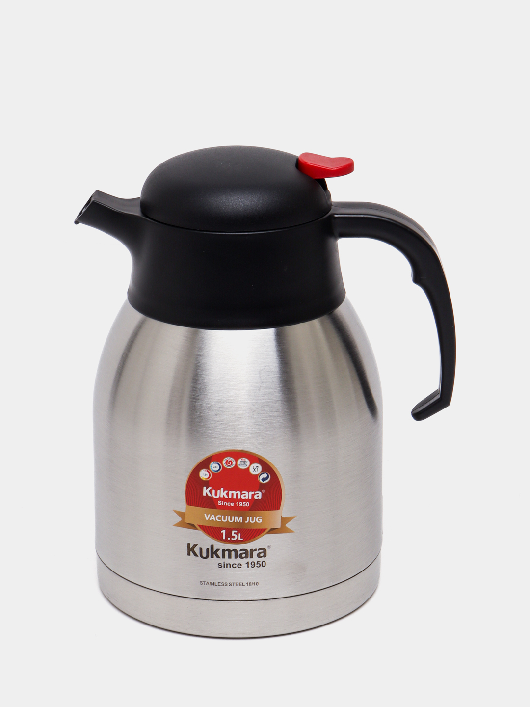 Vakuumli termos Kukmara, zanglamaydigan po'latdan, 1.2 / 1.5 / 2 litrni arzon narxda sotib oling ...