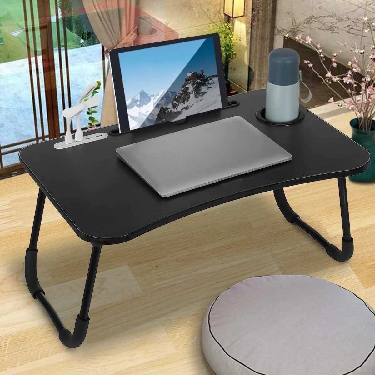 Подставки для ноутбуков + USB порт, LED фонарик парта для учебы ...