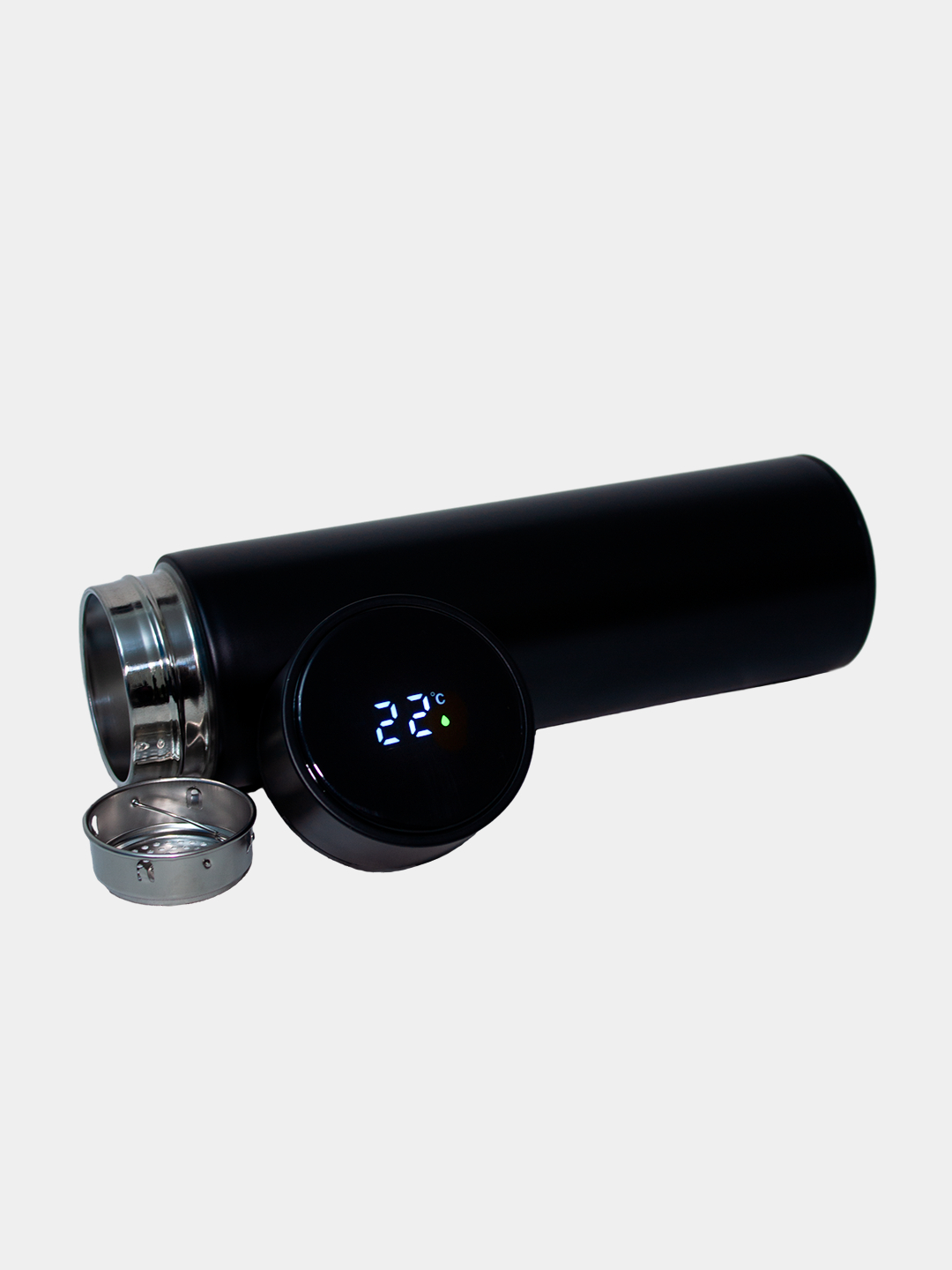 Sensor datchikli aqlli termos, harorat indikatori, avtonom LED displey ...