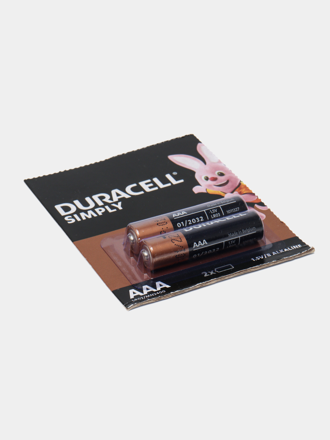 Батарейки Duracell Simply AAA 2x10CRD MON, мизинчиковые, 2 шт купить по ...