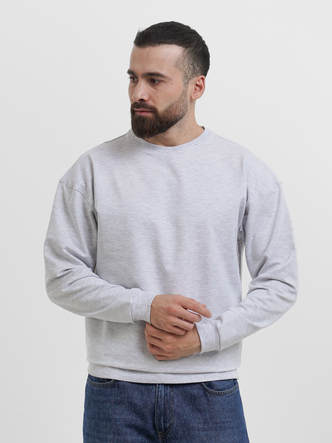 Свитшот оверсайз Unisex купить по низким ценам в интернет-магазине Uzum ...