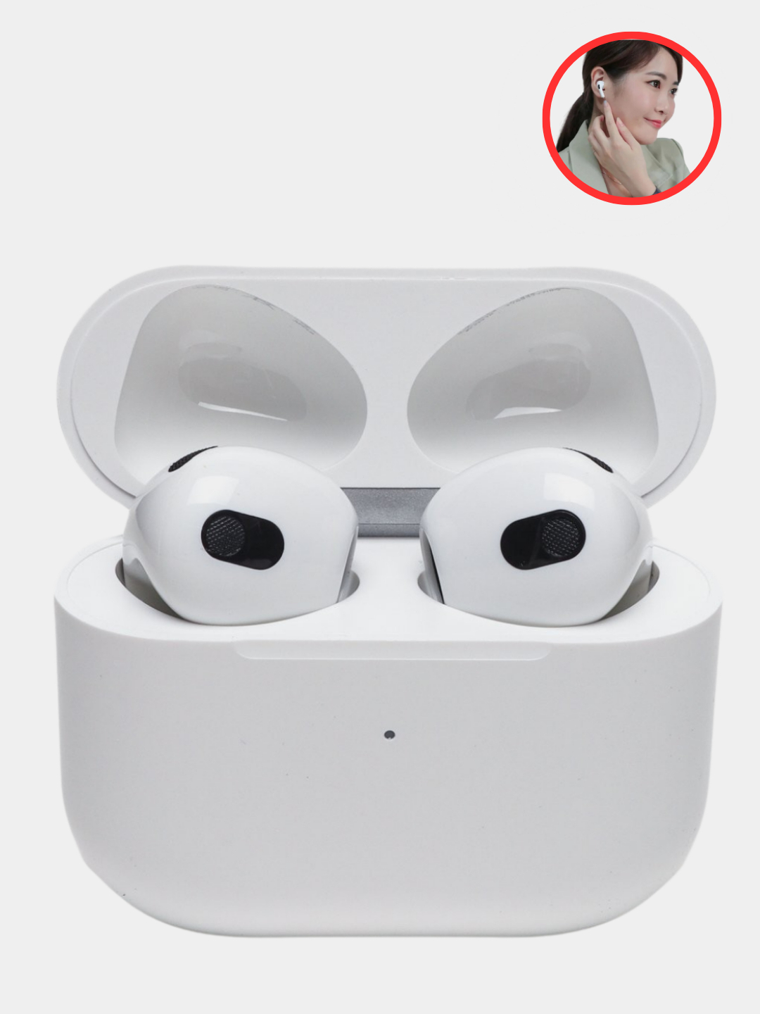 Беспроводные наушники Pods 3 сенсорные, с беспроводной зарядкой для iOS ...