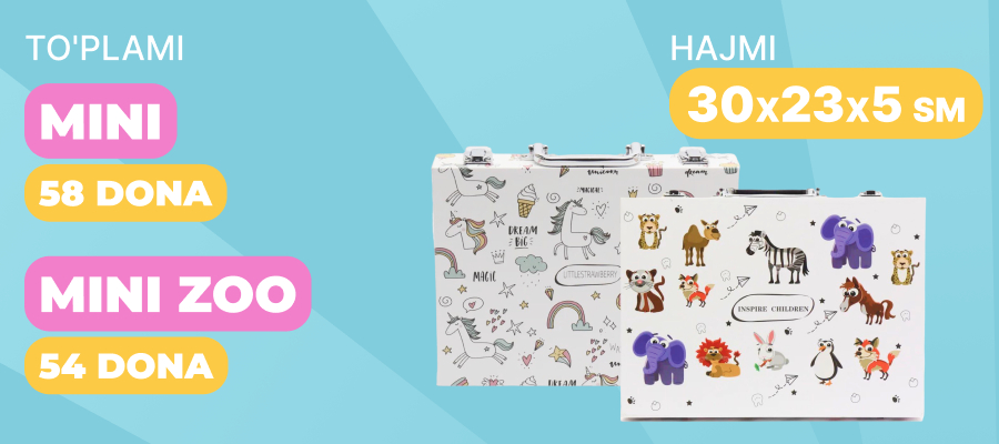 Rasm chizish to'plami: markerlar, flomasterlar, bo'yoqlar bilanni arzon ...