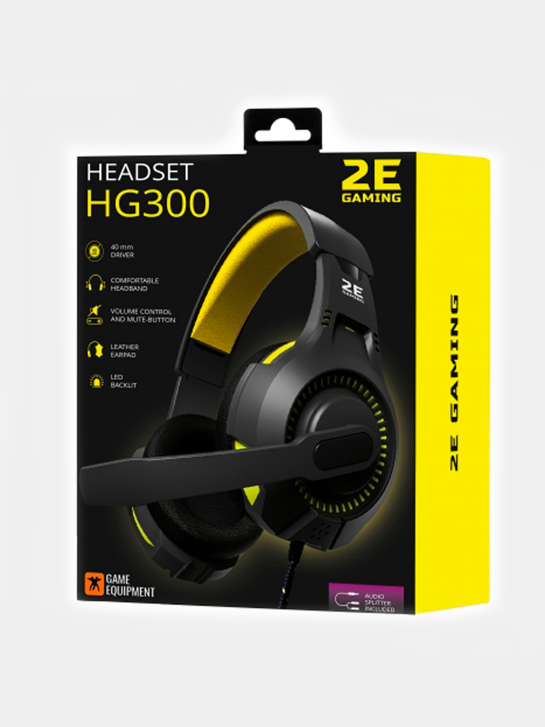 Наушники игровые проводные 2E Gaming Headset HG300 LED 3.5 Black купить ...