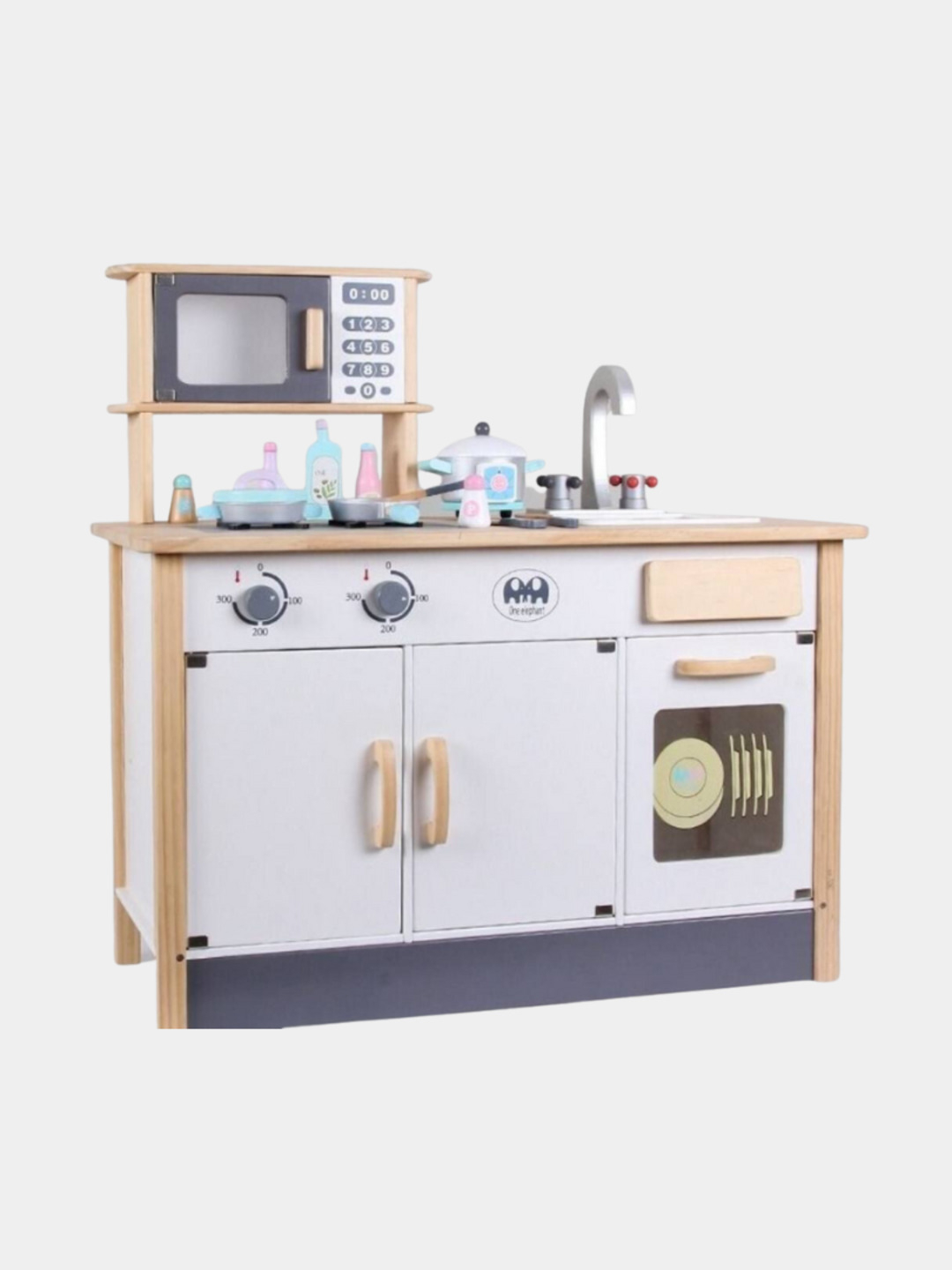 Игрушечный набор деревянная кухня Kitchen купить по низким ценам в интернет-магазине Uzum (228439)