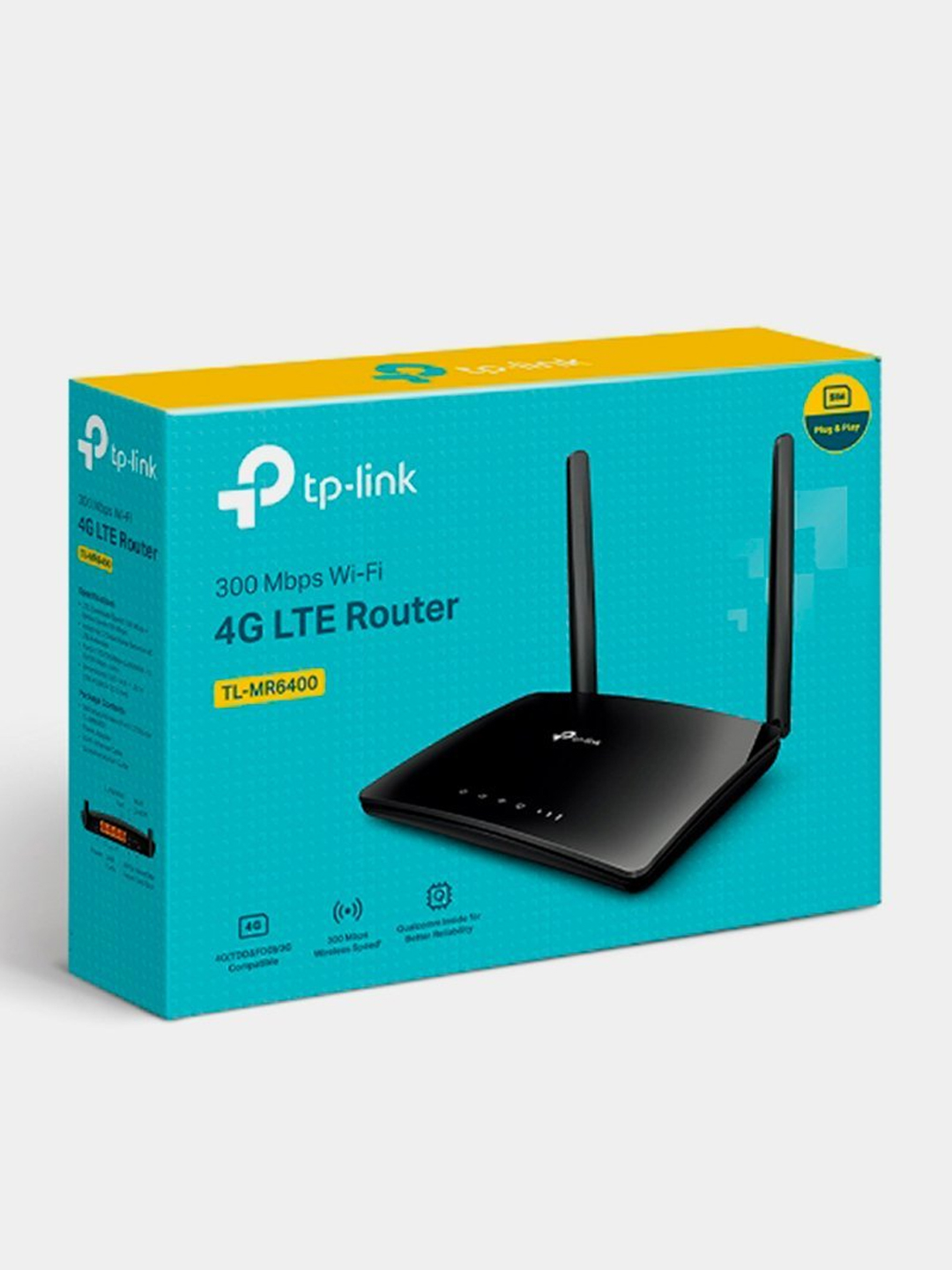 Wi-Fi роутер Tp-link TL-MR6400 4G LTE, 300 Мбит/с купить по низким ...