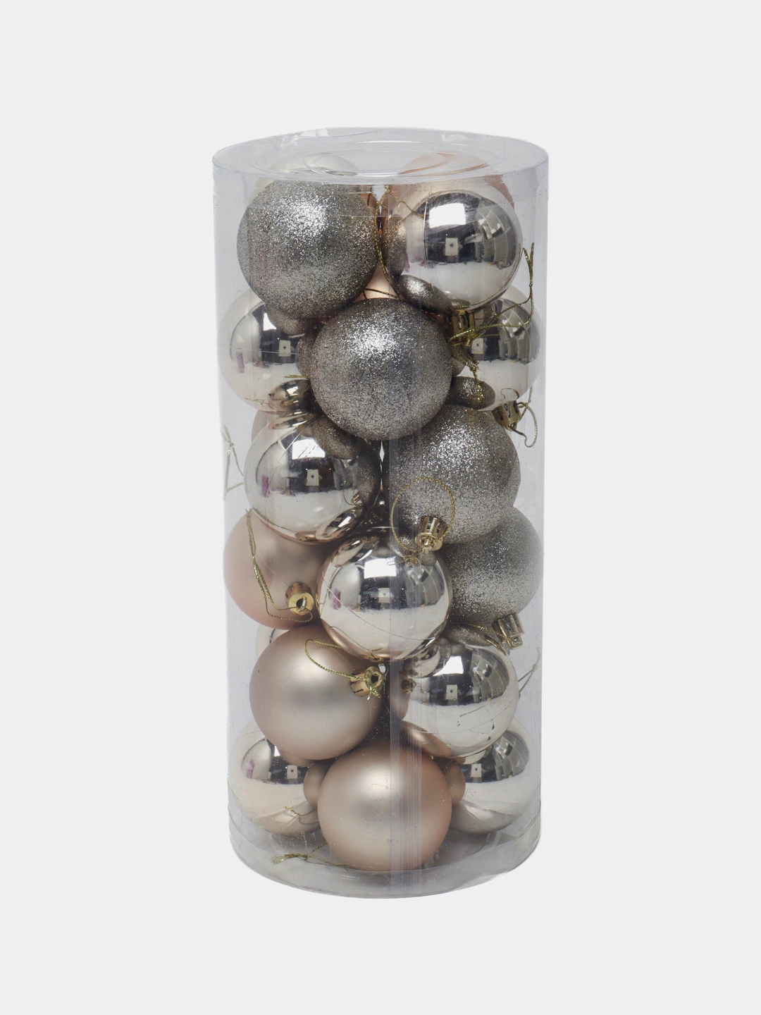 Елочные игрушки "Новогодние шары", 24 шт купить по низким ценам в ...