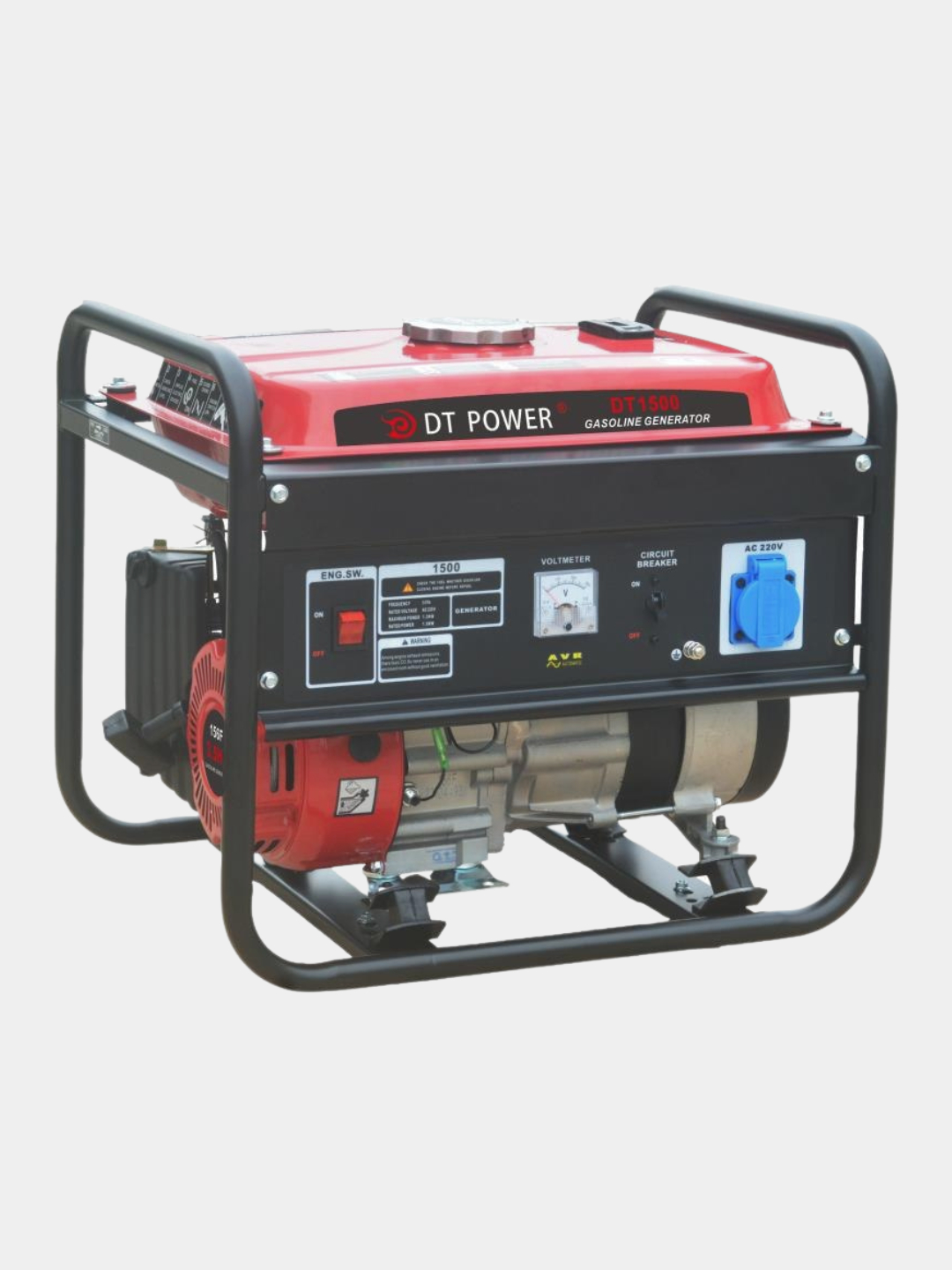 Benzinli elektr generatori 1KW 3KW 5KW 7KW 11KW220V 380V DT1500 3800 ...