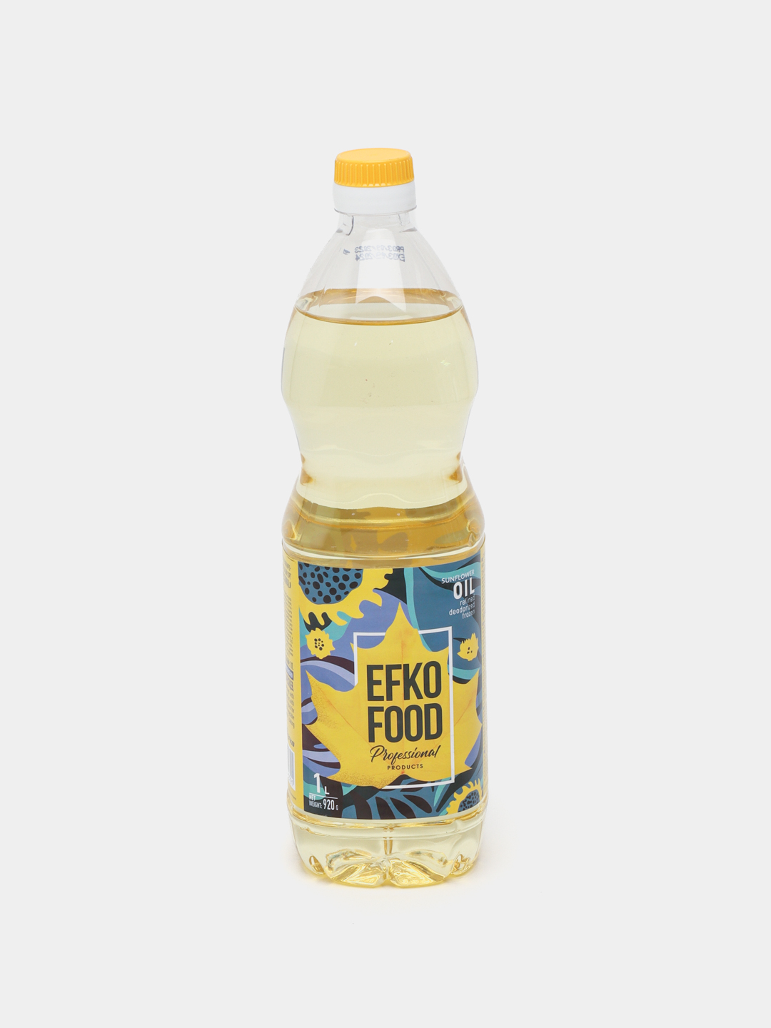 Масло подсолнечное EFKO FOOD, 1 л купить по низким ценам в интернет ...