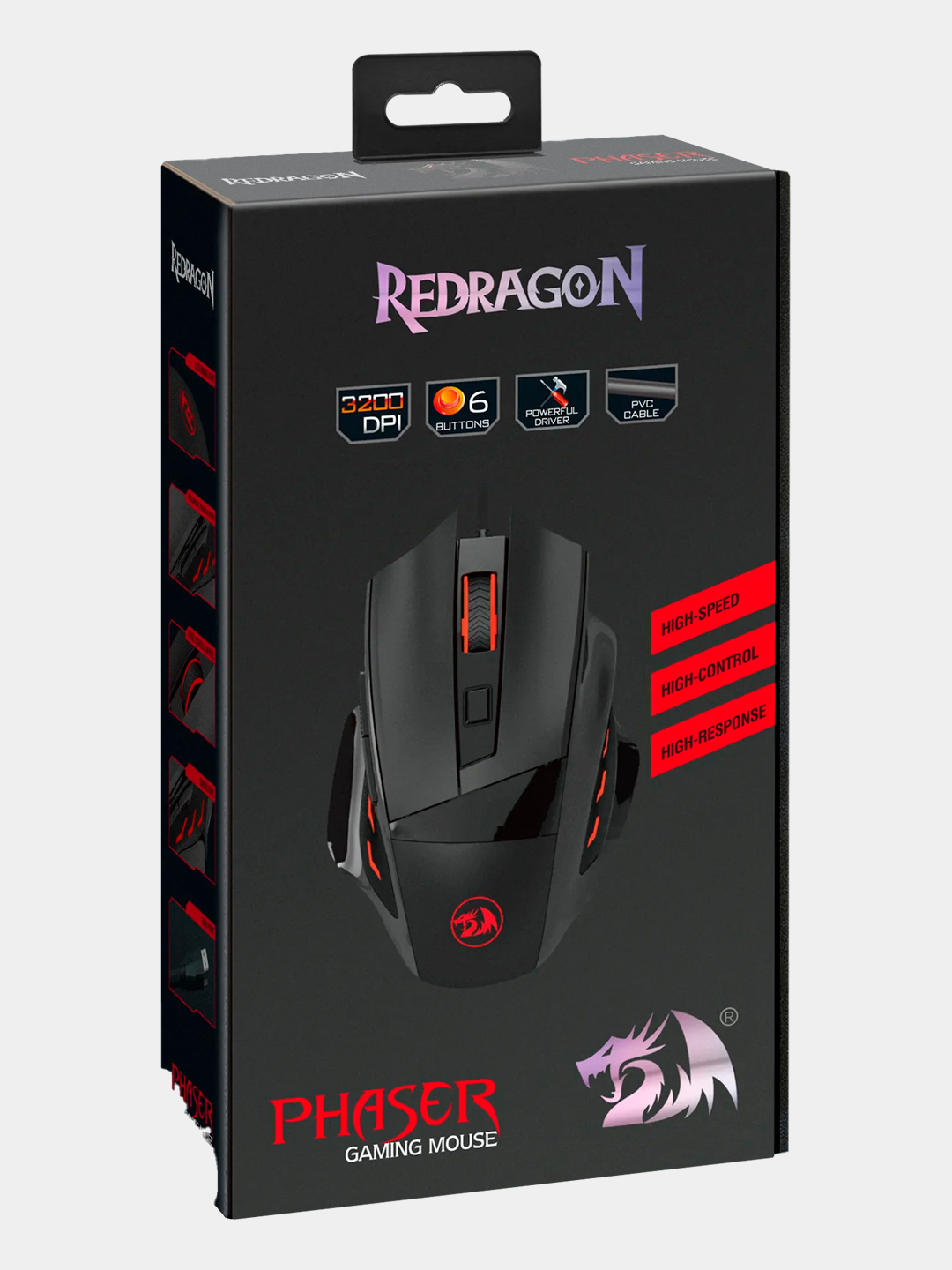 Проводная игровая мышь, Redragon PHASER купить по низким ценам в интернет-магазине Uzum (818752)