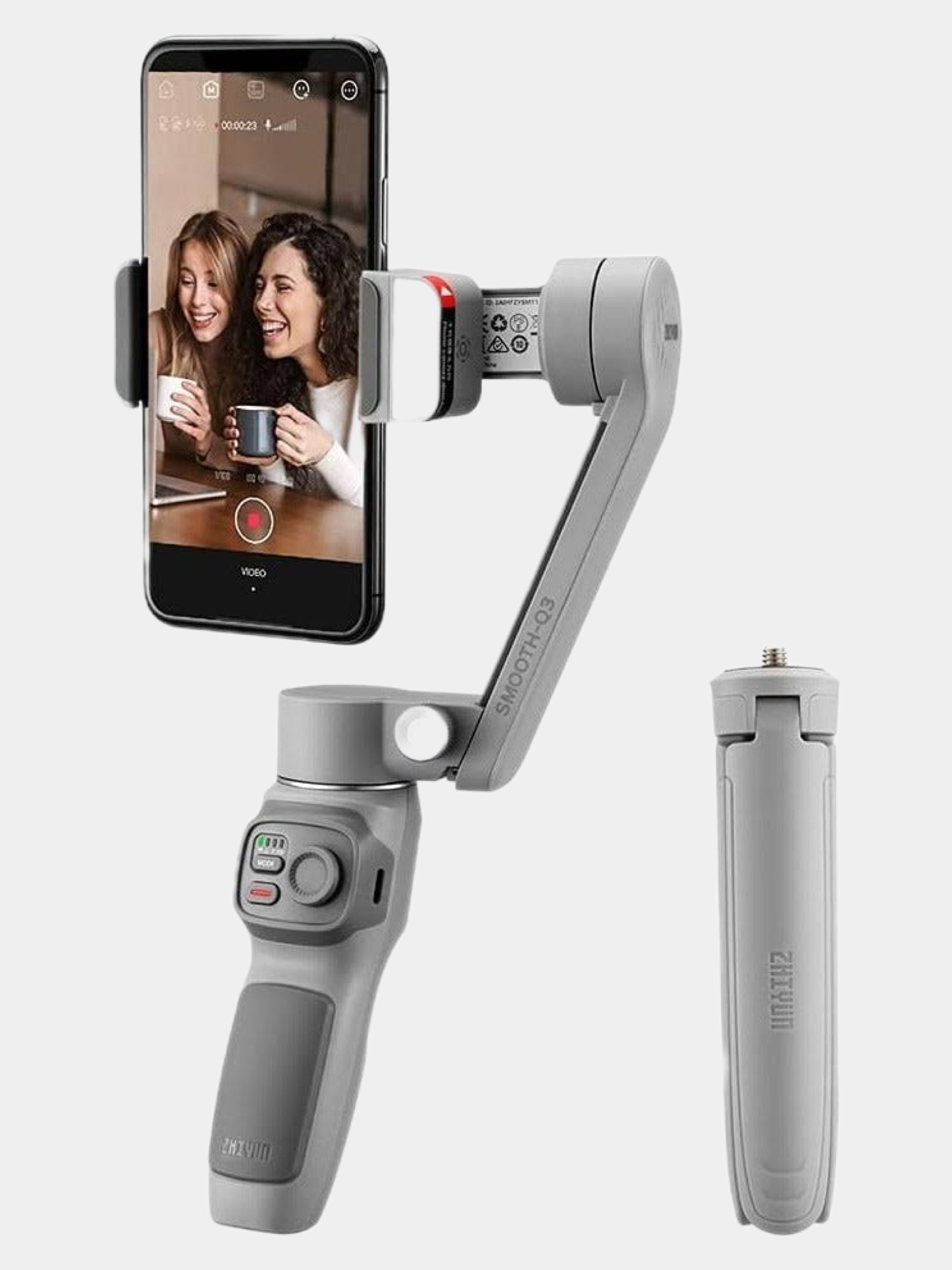 Стабилизатор для телефона, Zhiyun Smooth Q3 Combo, 3-осевой ручной ...