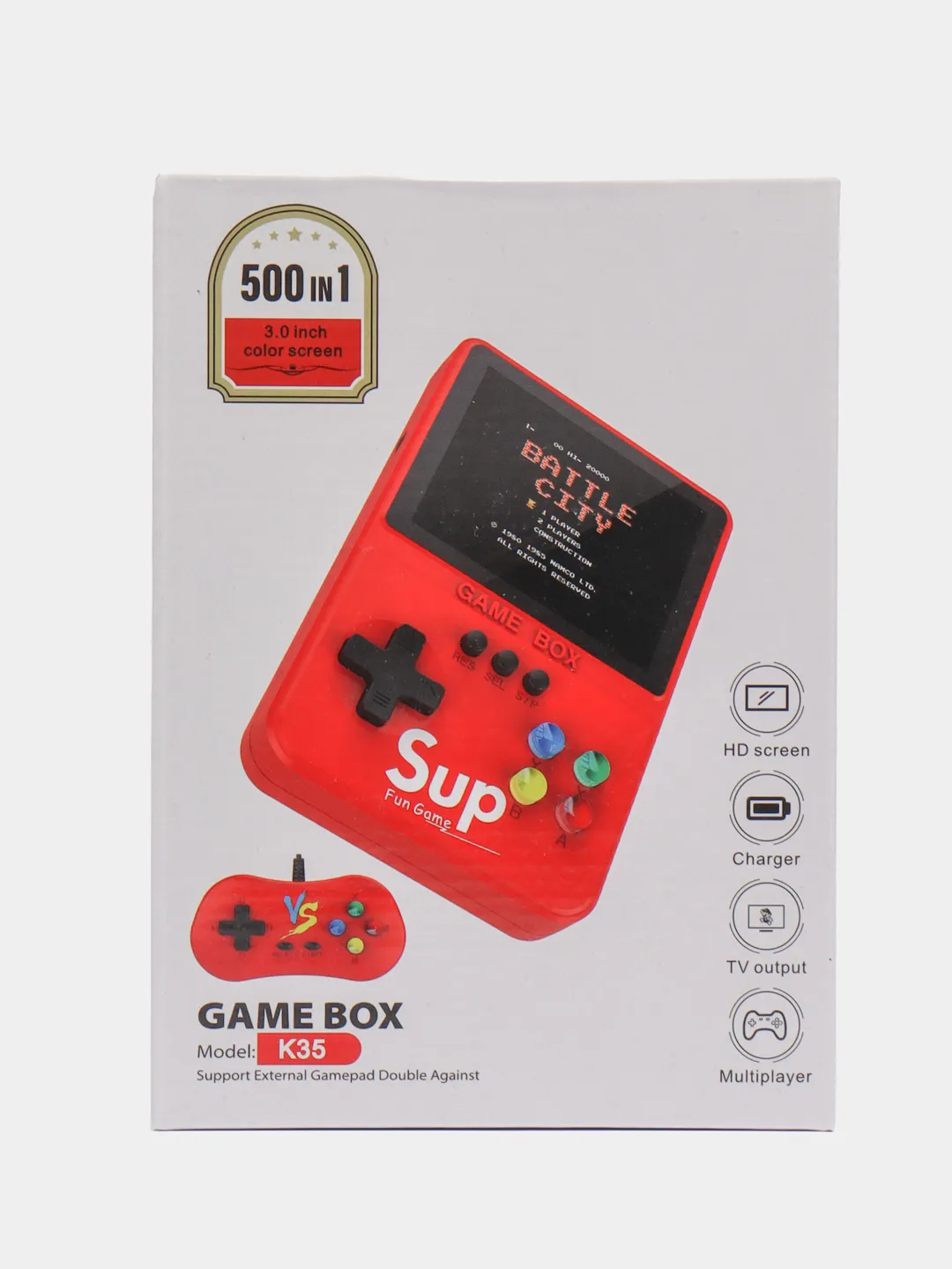 Портативная игровая приставка Game Box K 35, консоль на 500 игр купить ...