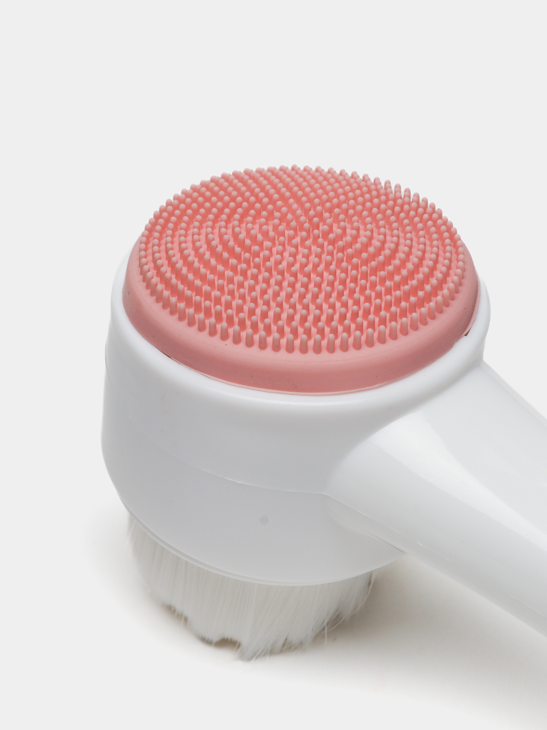 Щетка для лица для умывания и пилинга лица, двухсторонняя, силиконовая за 20000 сум со скидкой ...