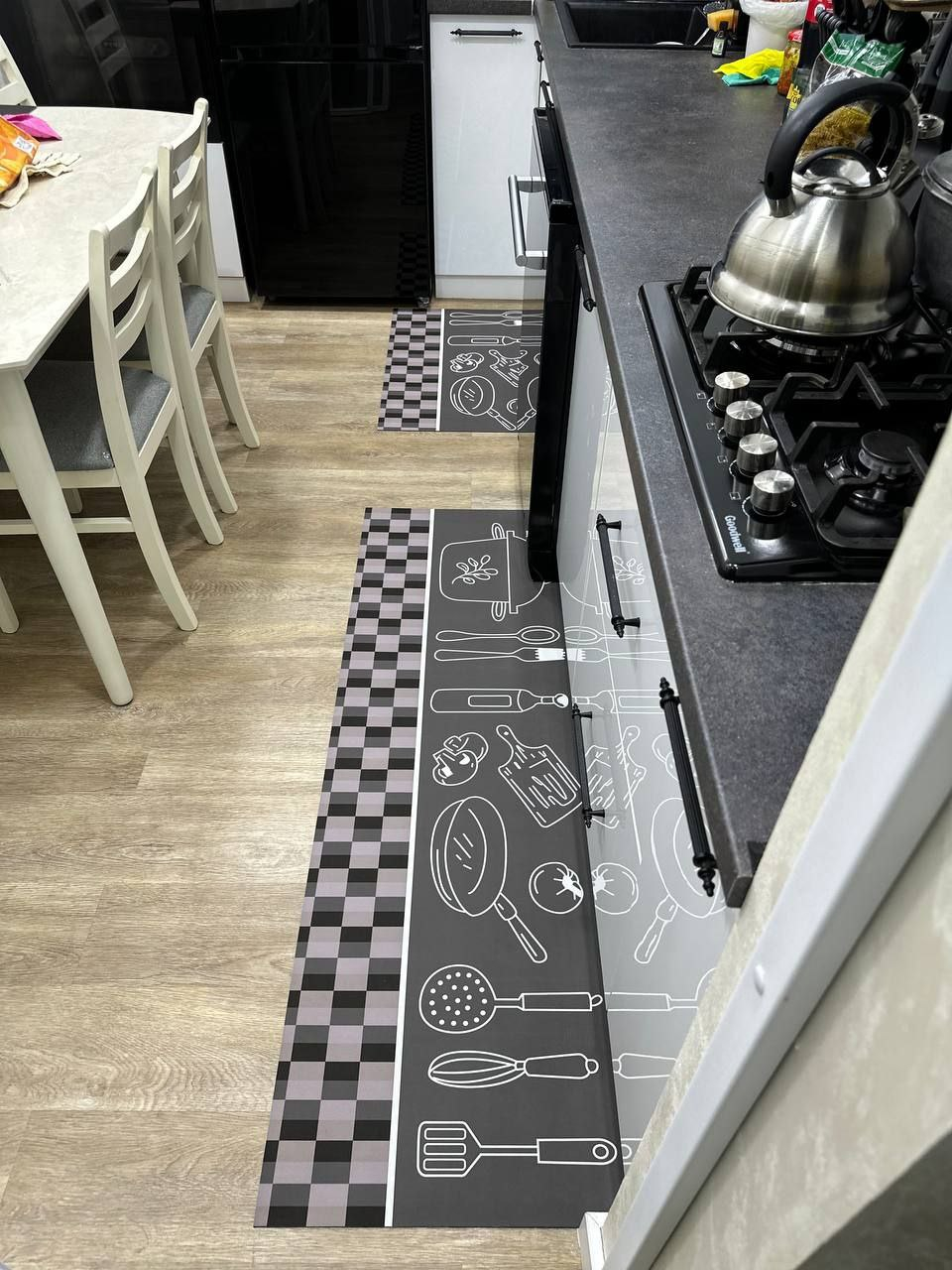 Oshxona va vanna uchun gilamlari to'plami, tez quriydi va namlikka chidamli 109000 so'mga 56% ...