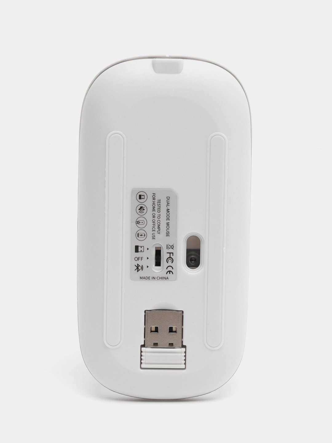 Simsiz sichqoncha, RGB yoritgichli Bluetooth+2.4G shovqinsiz mishkani ...