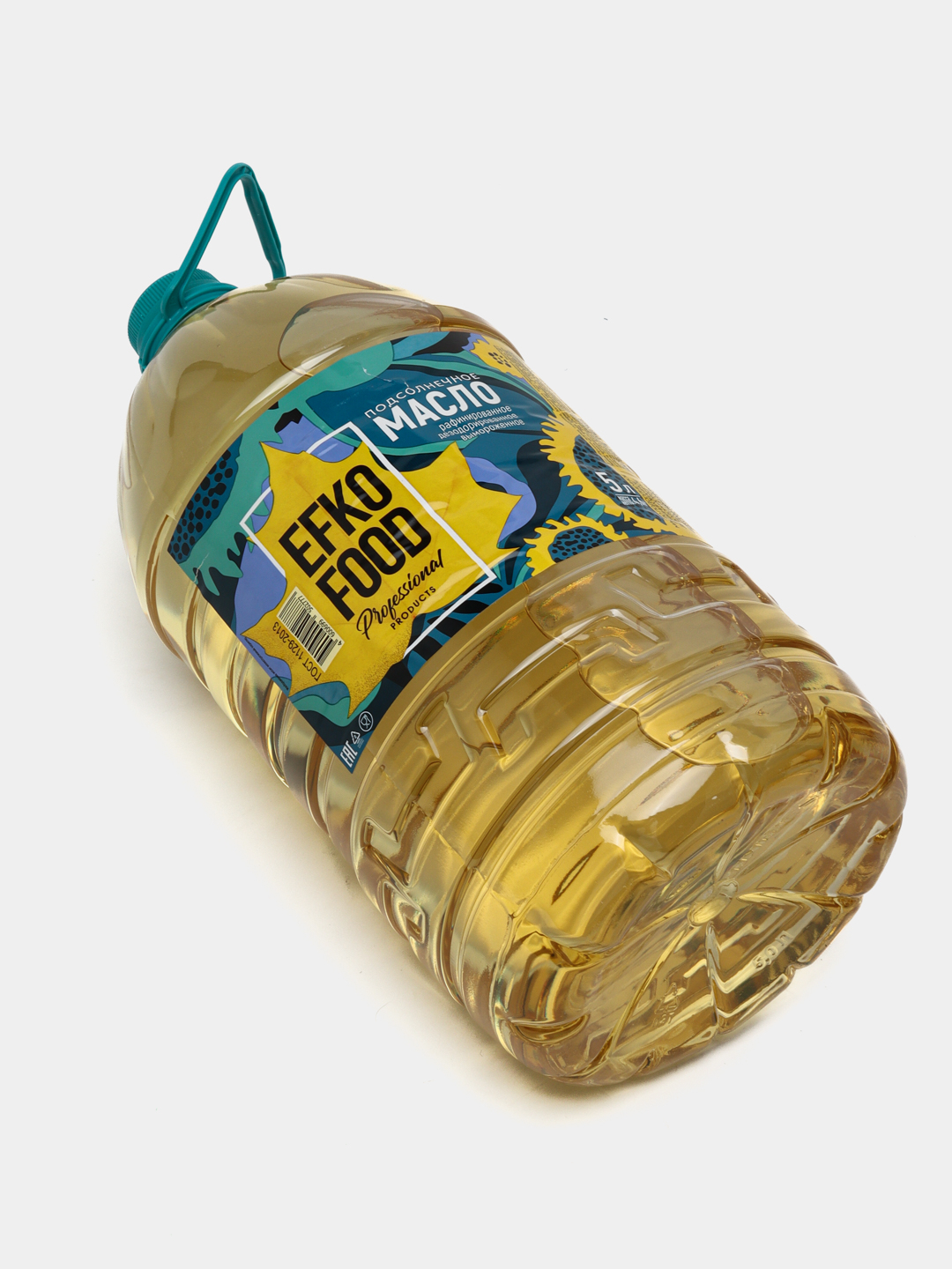 Масло подсолнечное EFKO FOOD, 5 л купить по низким ценам в интернет ...