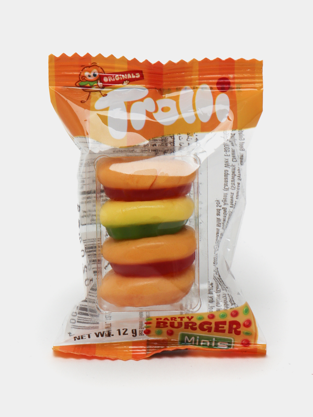 Мармелад "TROLLI" Party Burger Minis Display, 12 г купить по низким ...