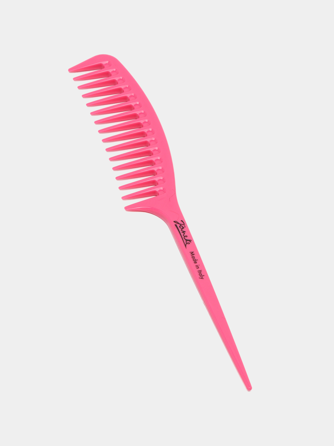 Гребень для волос Janeke Fashion Supercomb, холодный розовый неон с ...