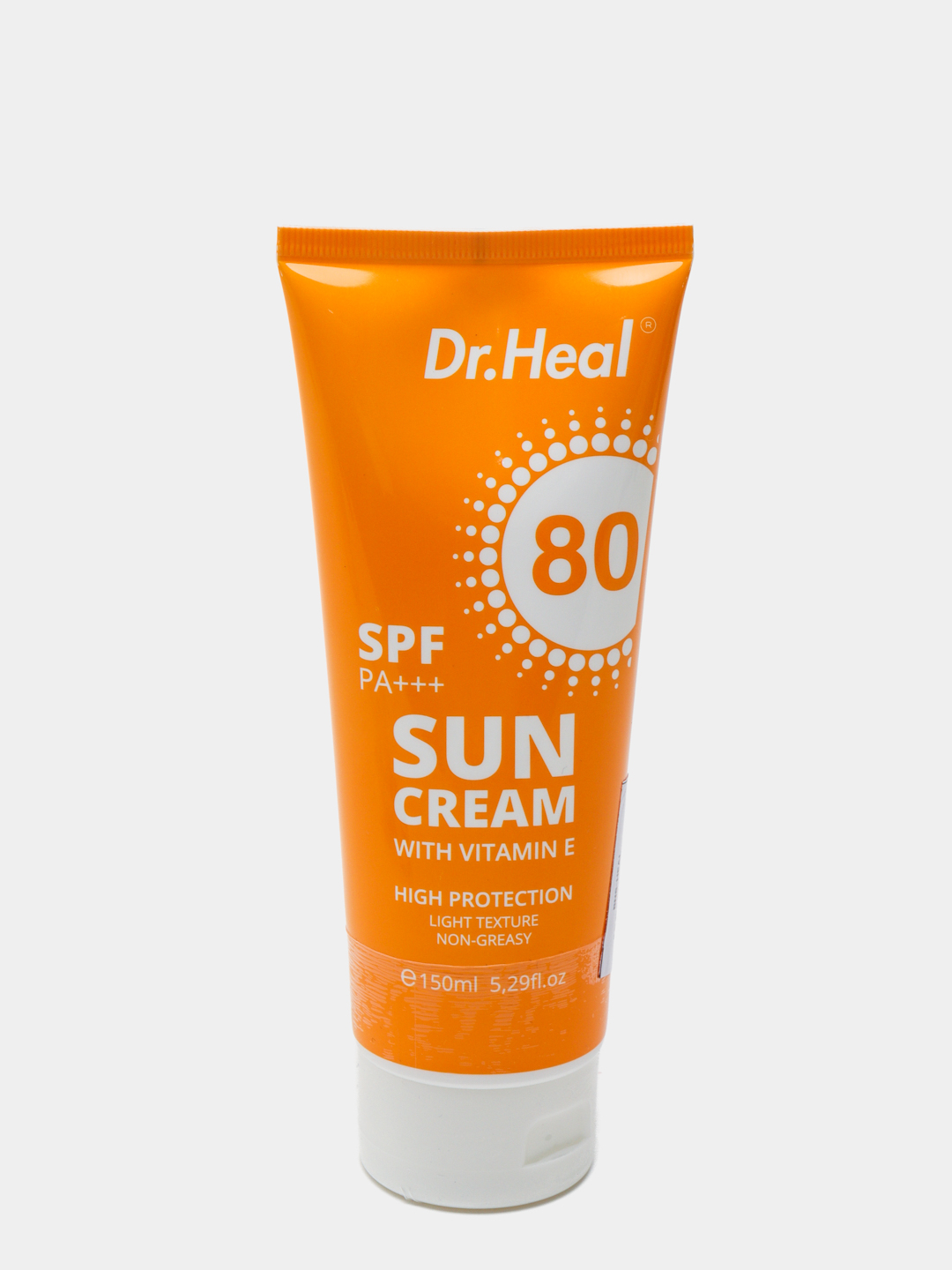 Солнцезащитный отбеливающий крем Dr. Heal, Sun Cream, SPF 80 PA+++, 150 ...
