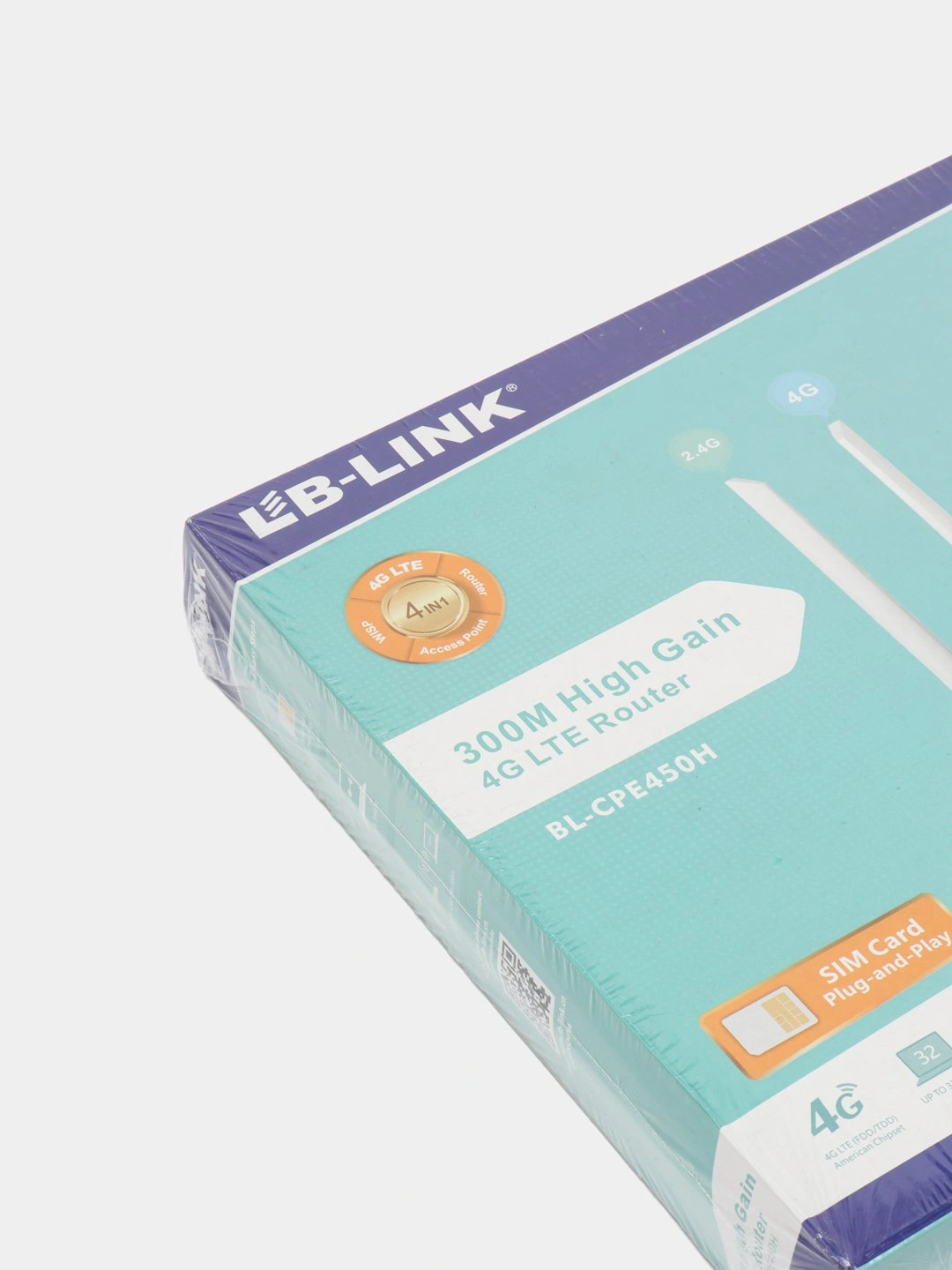 WI-FI router LB-LINK BL-CPE450H 4G SIM-kartadan 300 Mbit/s ishlaydini ...