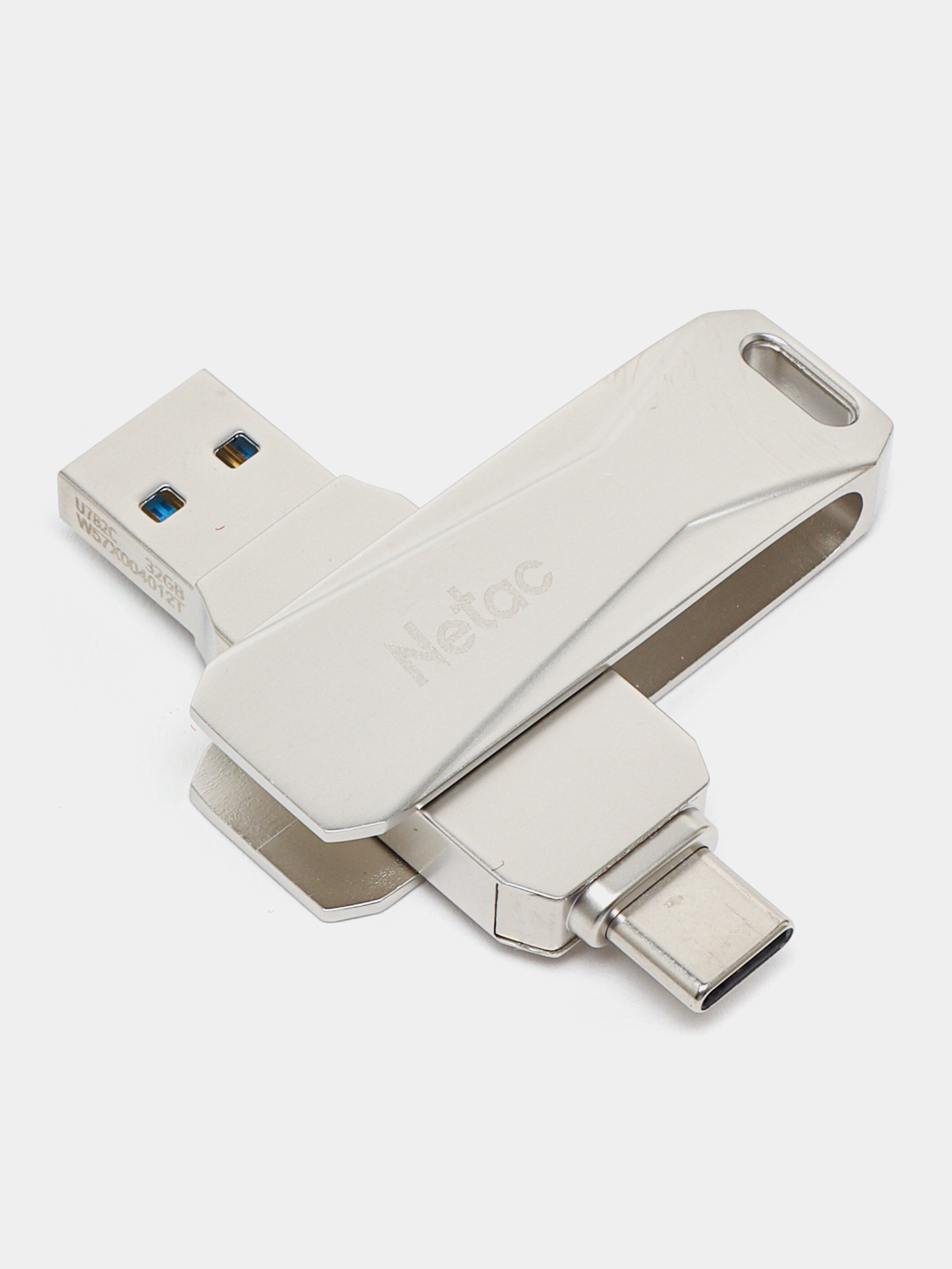 USB флешка Netac, 32 ГБ, 3.0+TypeC Dual U782C купить по низким ценам в ...