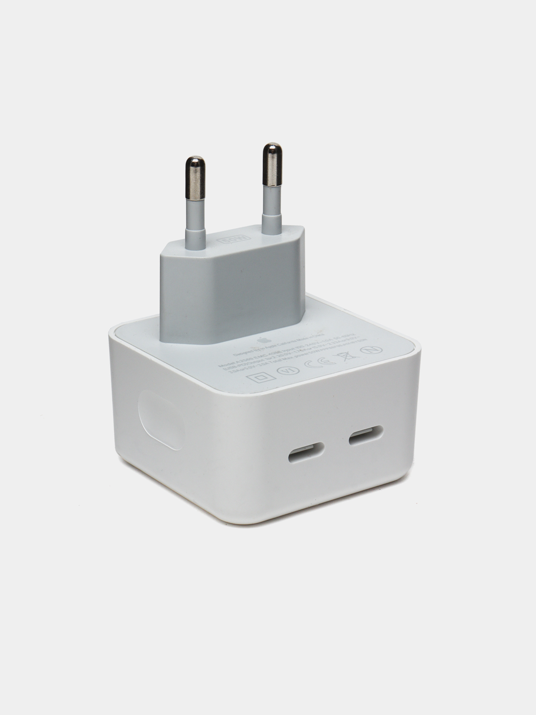 Адаптер для зарядки iPhone, для USB-C+C, быстрая зарядка, 50 Вт купить ...