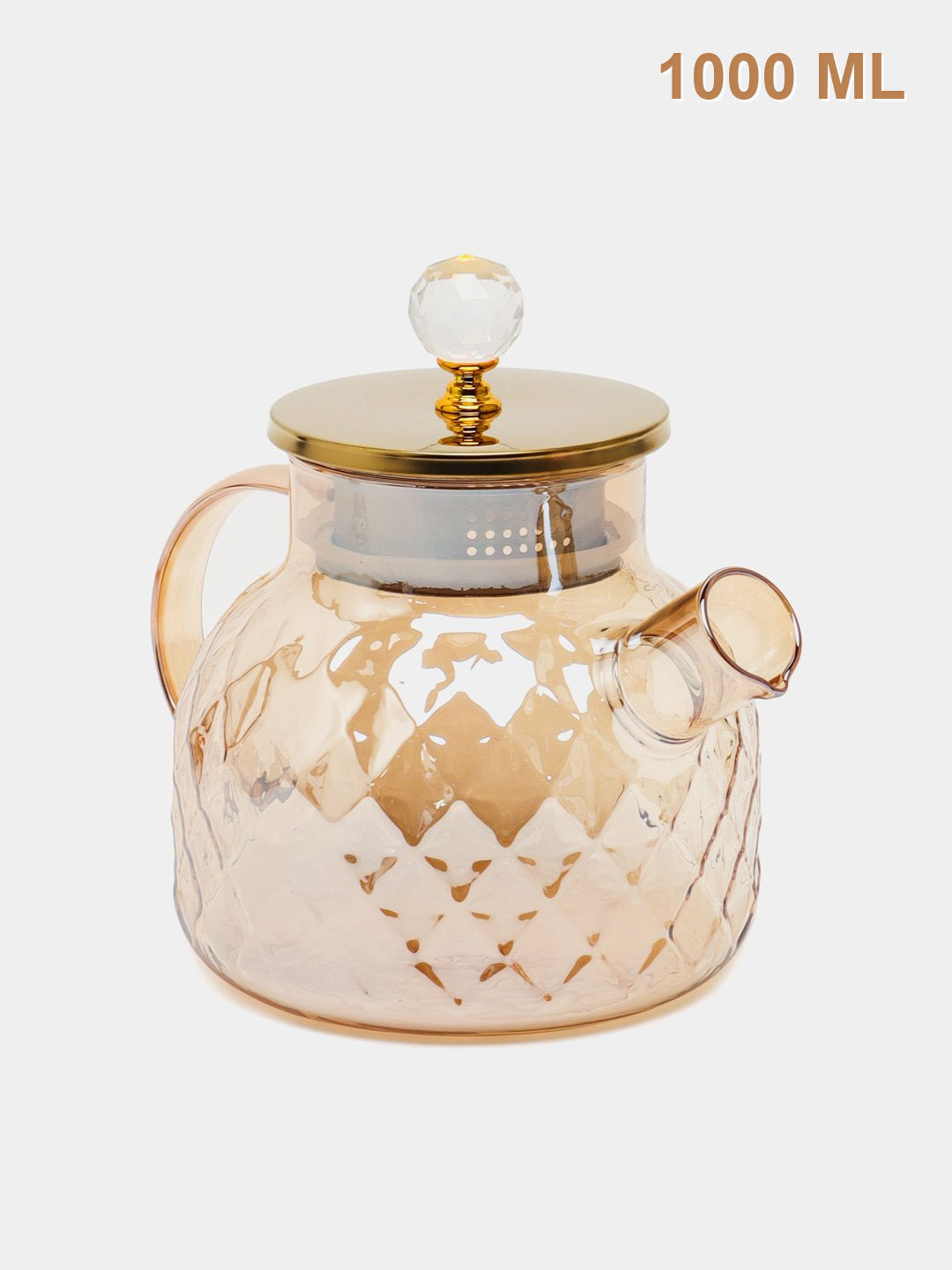 Choynak shisha, choy suzgichli va stend, 1000 ml, 1500 mlni arzon narxda sotib oling — Uzum (844160)